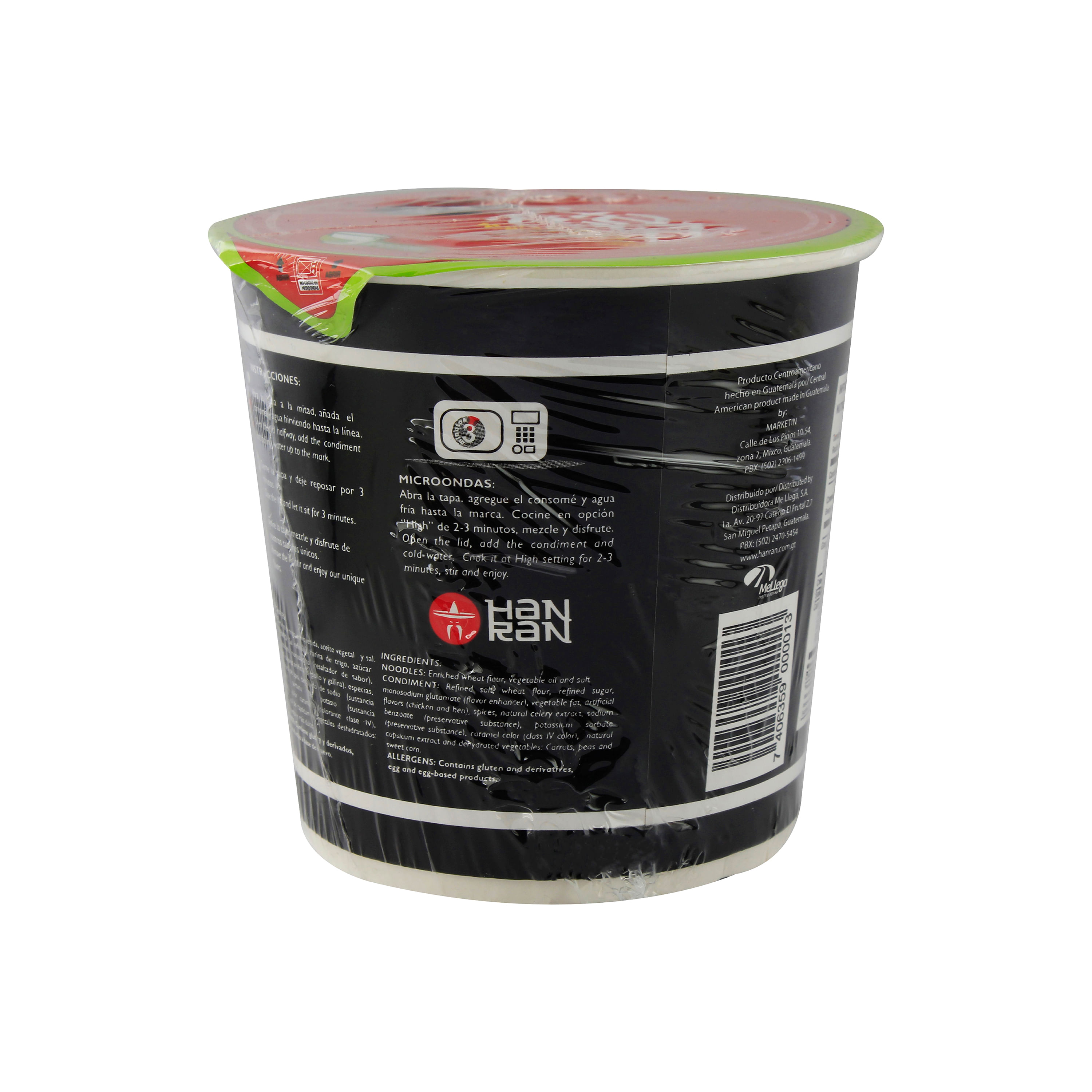 Comprar Sopa Han Ran Vaso Gallina Pechugona - 80gr | Walmart Guatemala ...