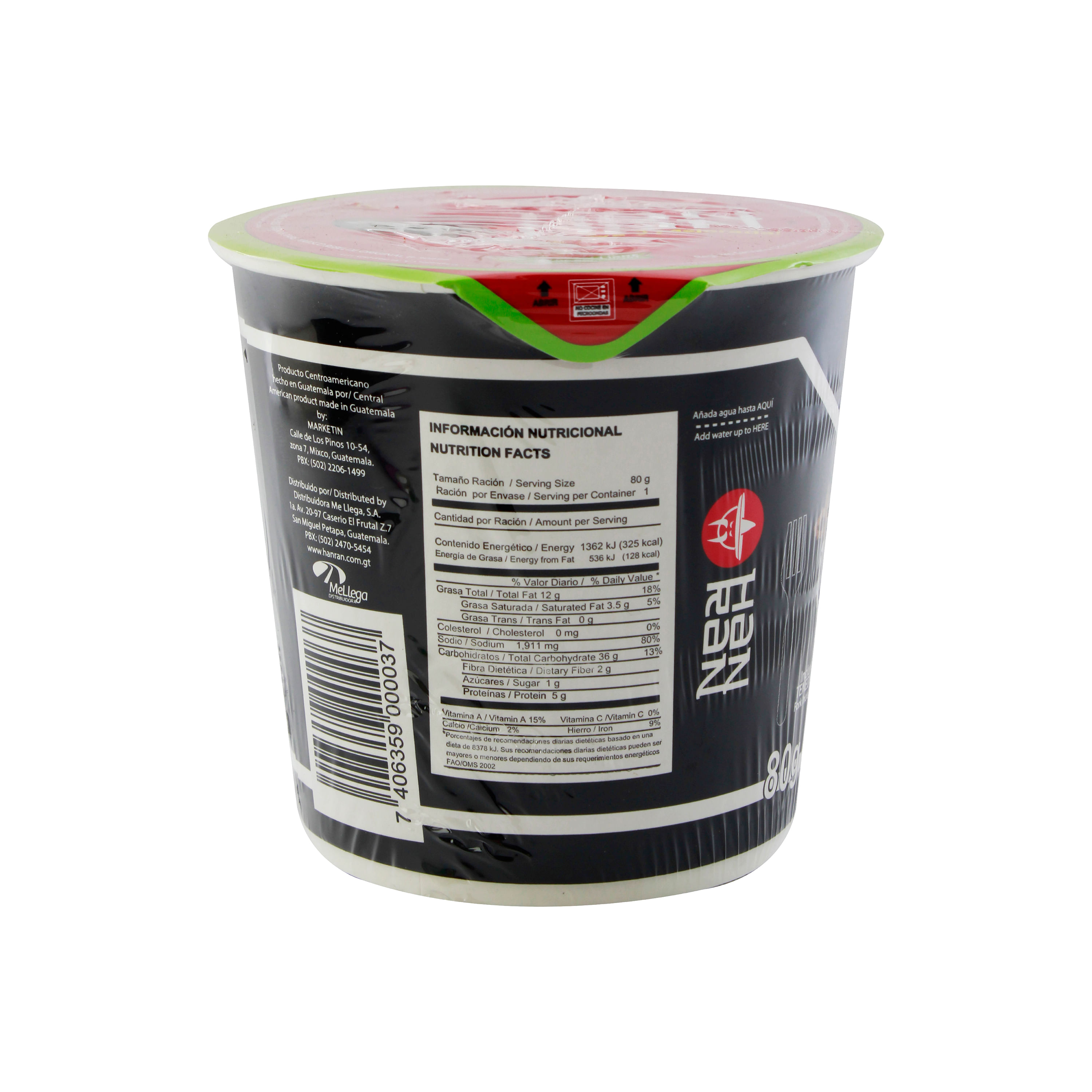 Comprar Sopa Han Ran Carne Al Hueso - 80gr | Walmart Guatemala ...