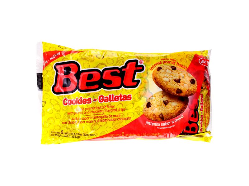 Galleta Best Horneada Mani - 52gr - Walmart | Compra en línea