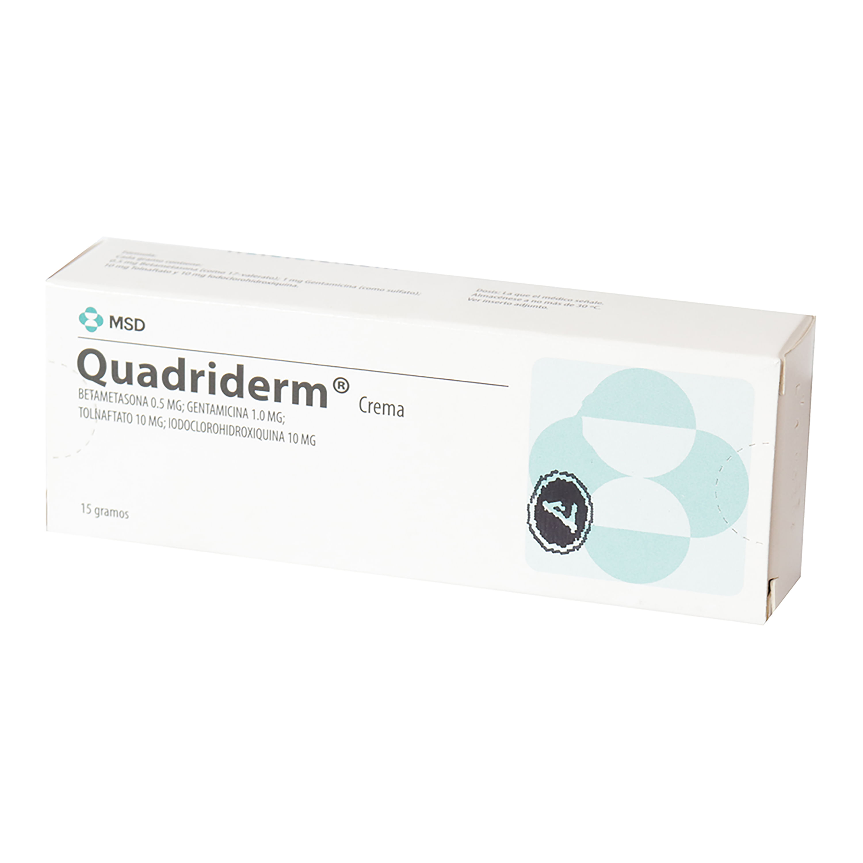 Quadriderm Merck Sharp N D Crema 15Gr Una Caja Quadriderm Merck Sharp N D Crema 15Gr Una Caja