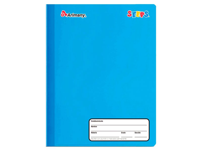 Comprar Cuaderno Arimany cosido grande rayado steps - 100 hojas ... Comprar Cuaderno Arimany cosido grande rayado steps - 100 hojas ...