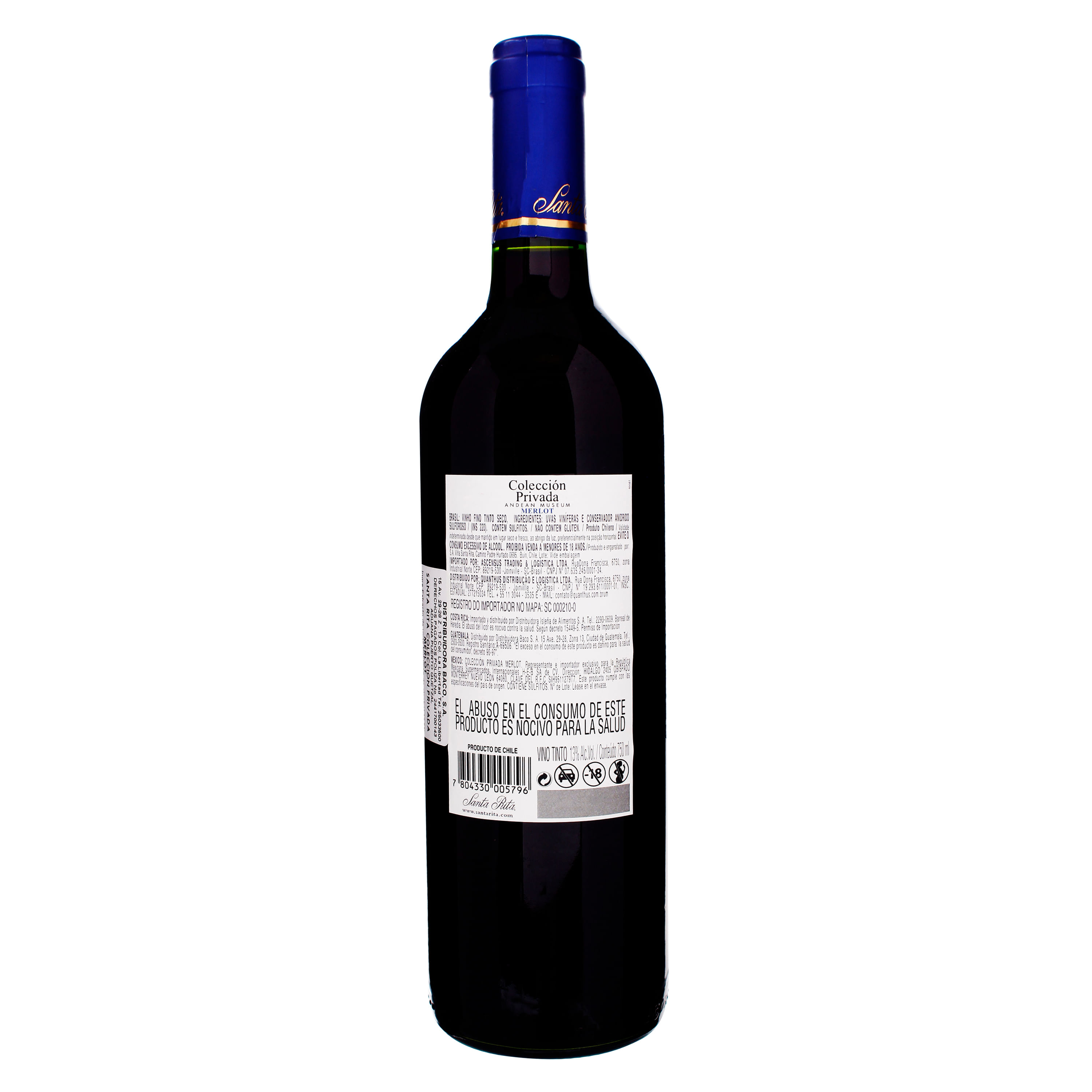 Comprar Vino Santa Rita Coleccion Privada Merlot - 750ml | Walmart ...
