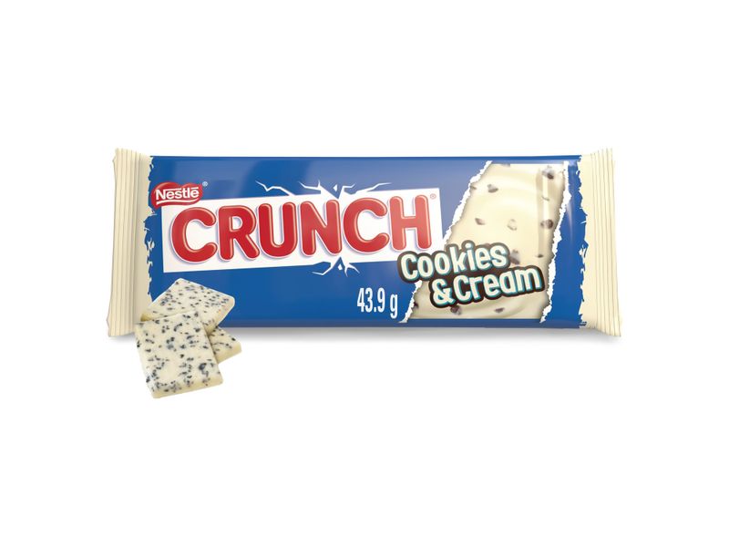 Comprar CRUNCH Barra de Chocolate Cookies & Cream de 43.9g | Walmart ...