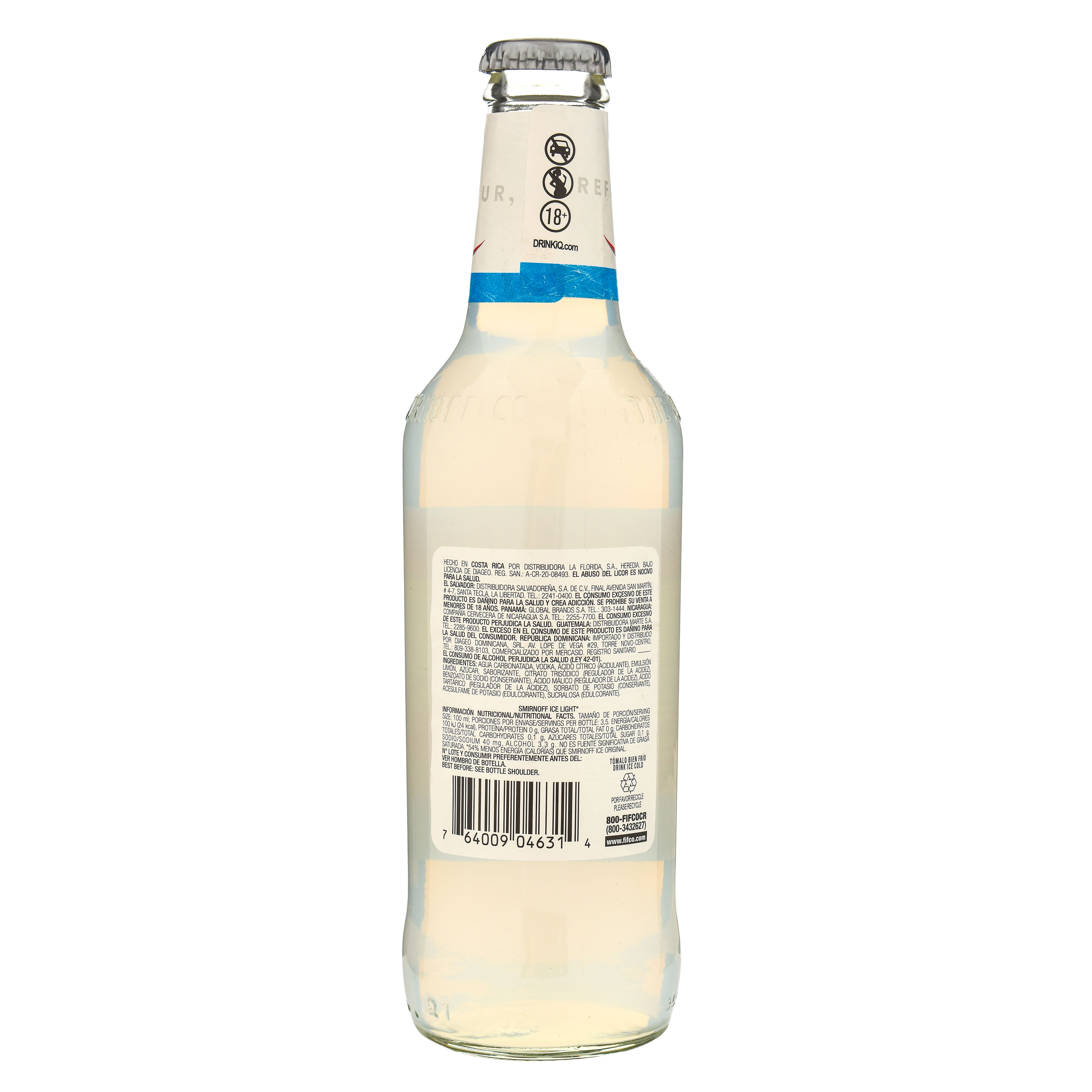 Comprar Smirnoff Ice Light Botella - 355ml | Walmart Guatemala