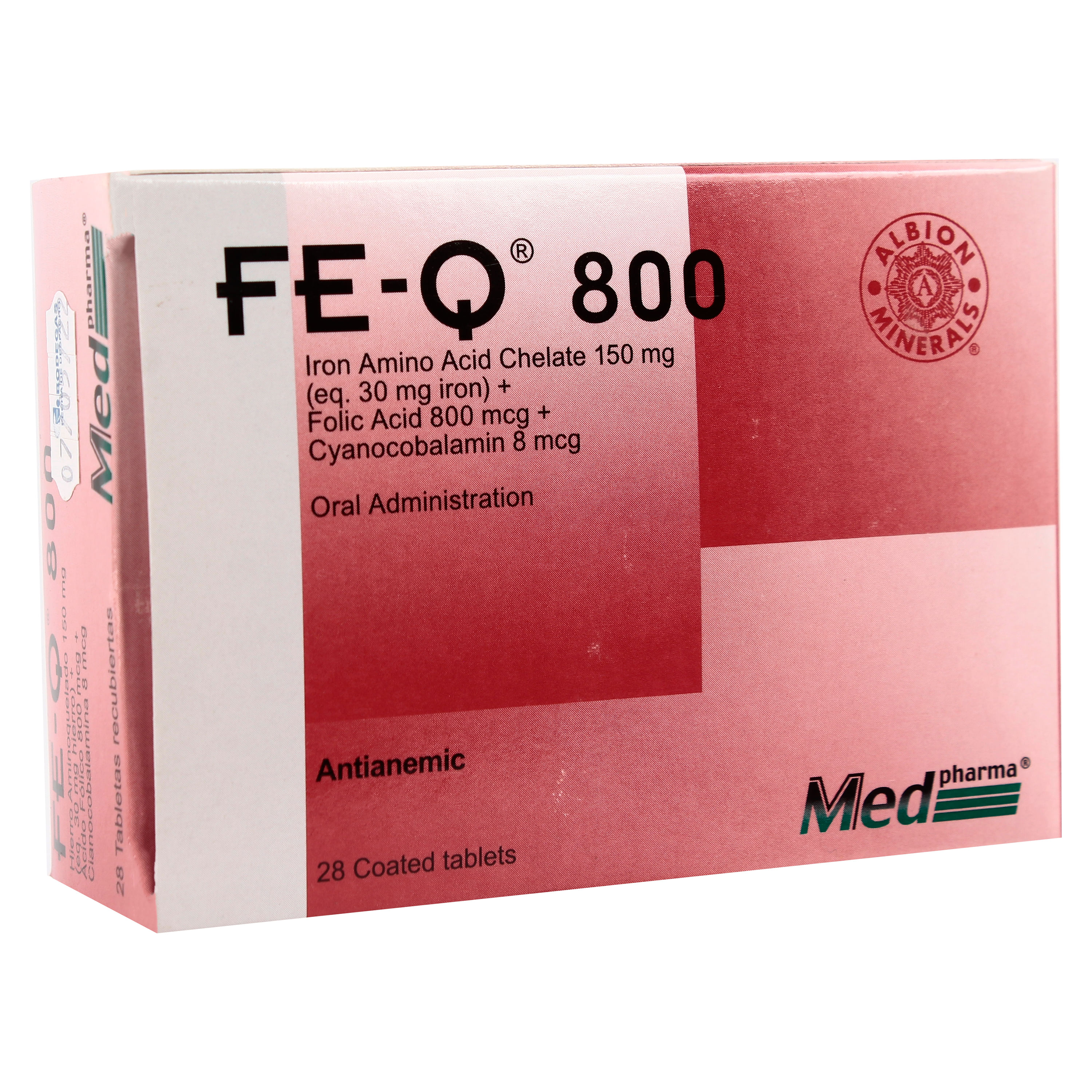 Comprar Fe-Q 800 28 Tabletas | Walmart Guatemala - Walmart | Guatemala