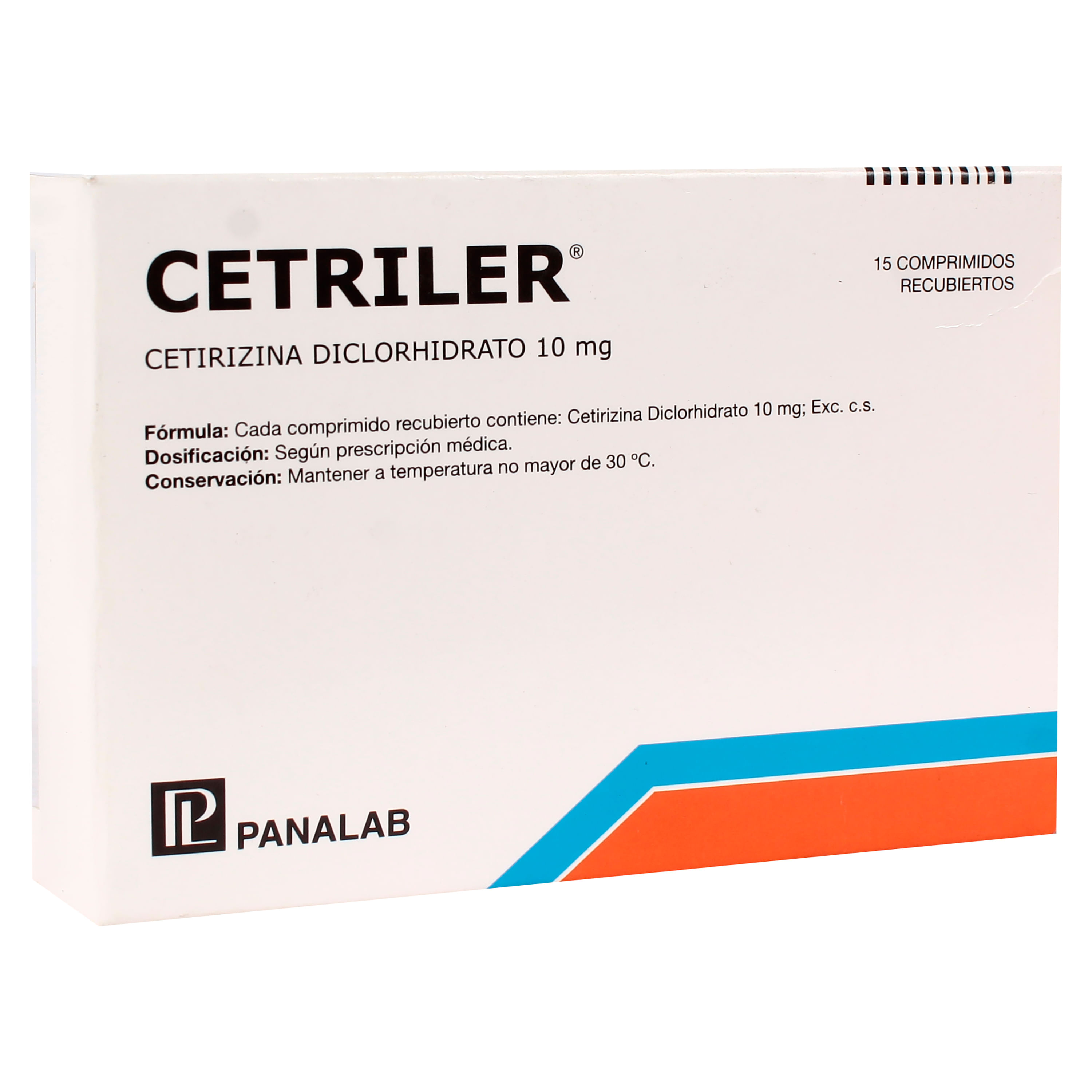 Comprar Cetriler 10mg 15 Tabletas | Walmart Guatemala