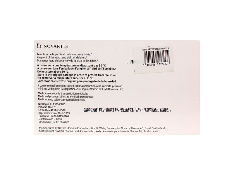 Comprar Galvus Novartis Met 500/50 Mg 56 Tabletas | Walmart Guatemala Comprar Galvus Novartis Met 500/50 Mg 56 Tabletas | Walmart Guatemala