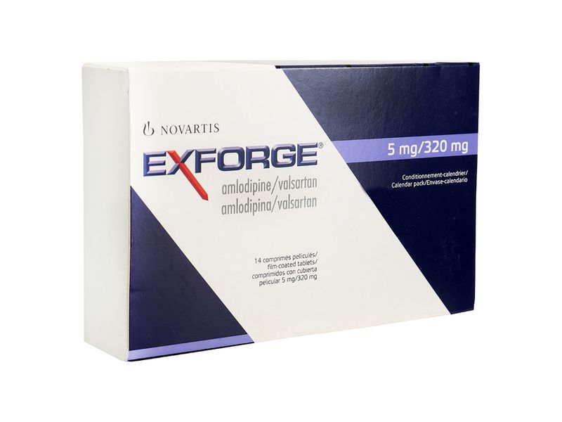 Comprar Exforge Novartis 5/320 Mg 14 Comprimidos | Walmart Guatemala