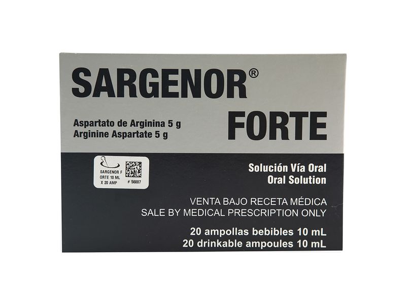 Comprar Sargenor Forte X 20 Ampollas | Walmart Guatemala