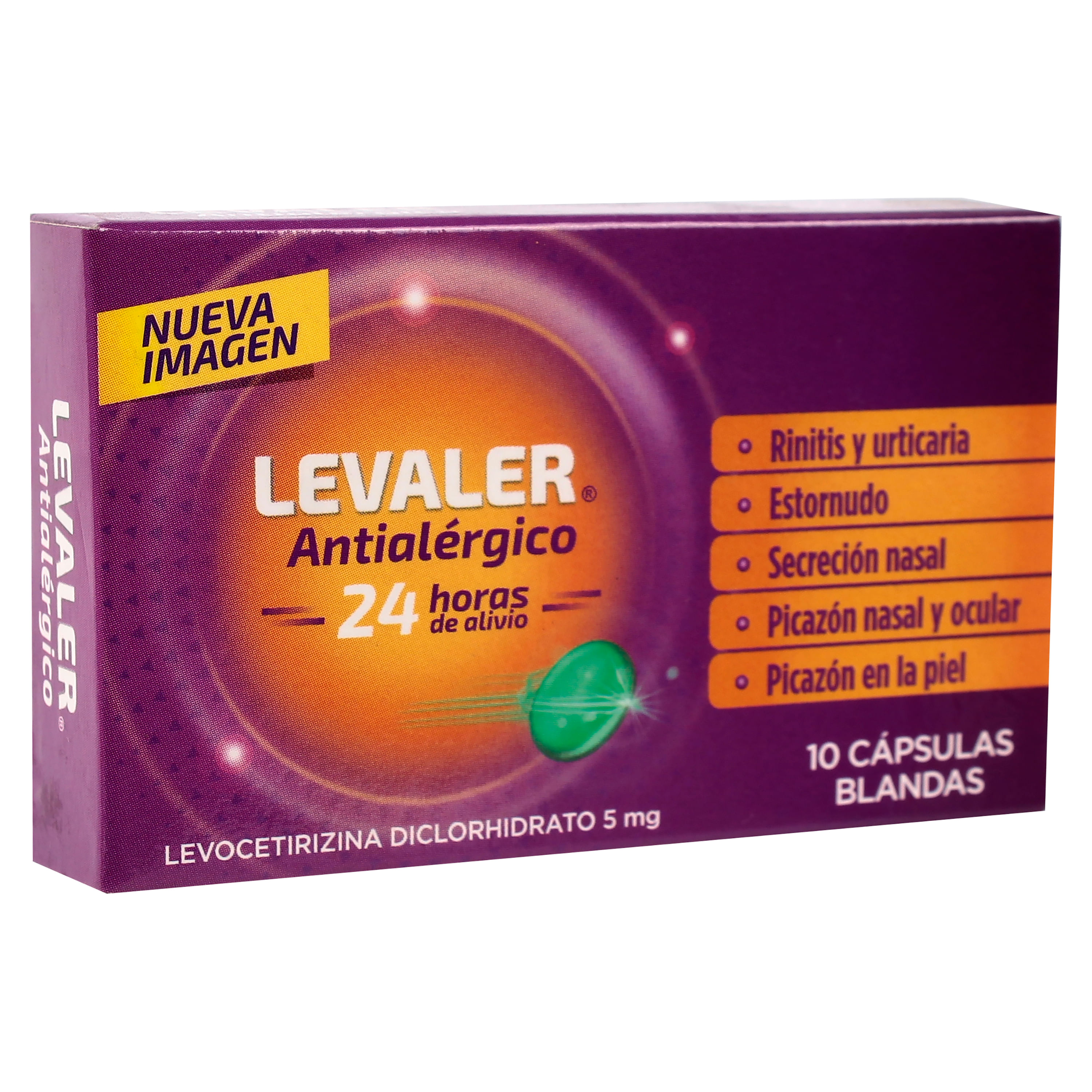 Comprar Levaler 5 Mg 10 Capsulas | Walmart Guatemala