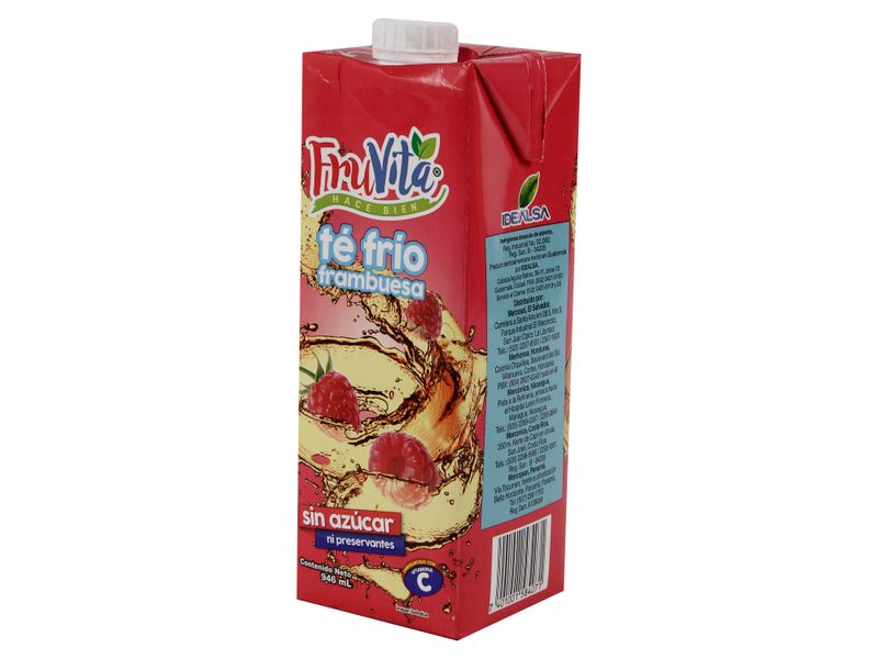 Comprar Te Frio Fruvita Frambuesa 946Ml | Walmart Guatemala