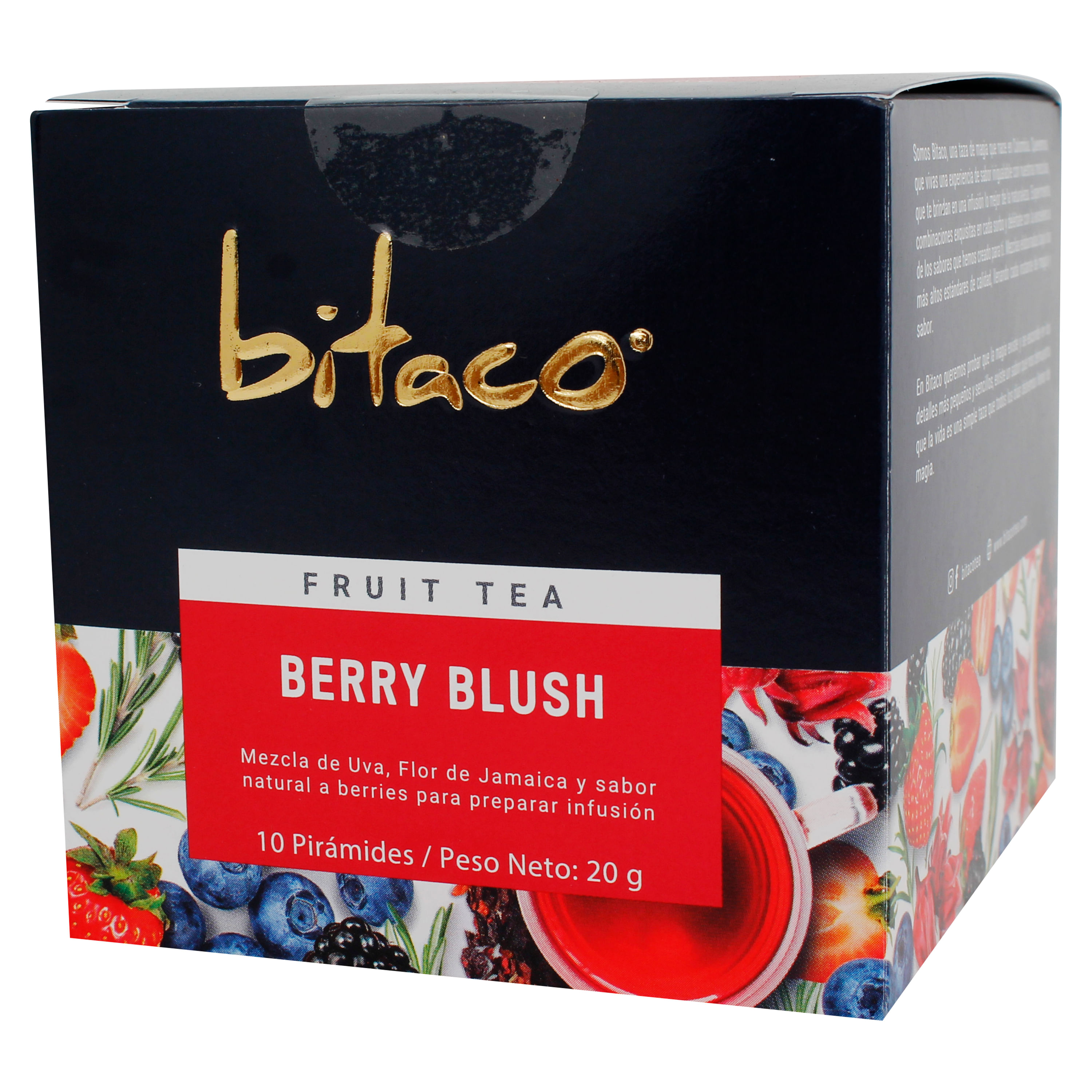 Comprar Té Bitaco Berry Blush 12 Unidades | Walmart Guatemala - Walmart ...