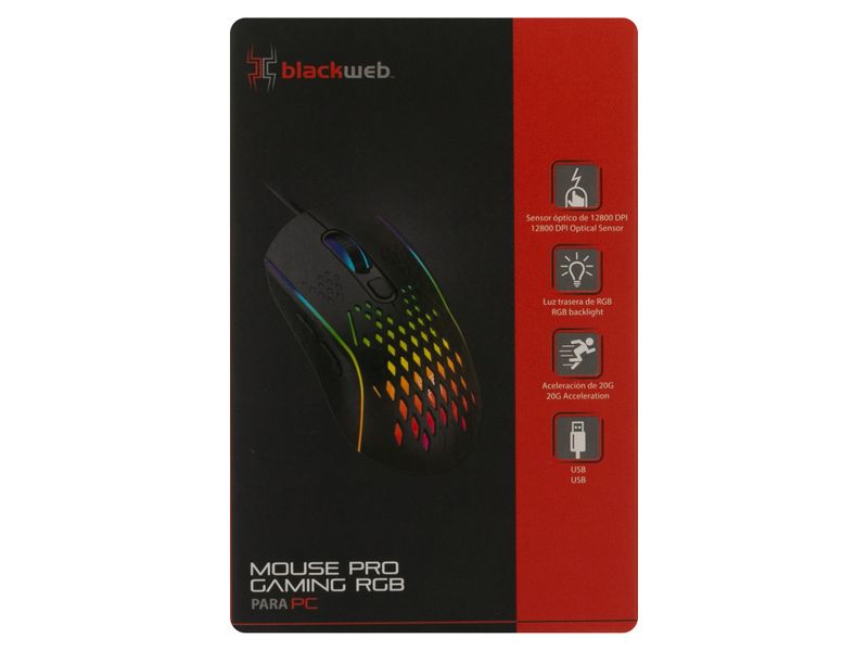 Comprar Blackweb Mouse Pro Gaming Rgb Para Pc | Walmart Guatemala