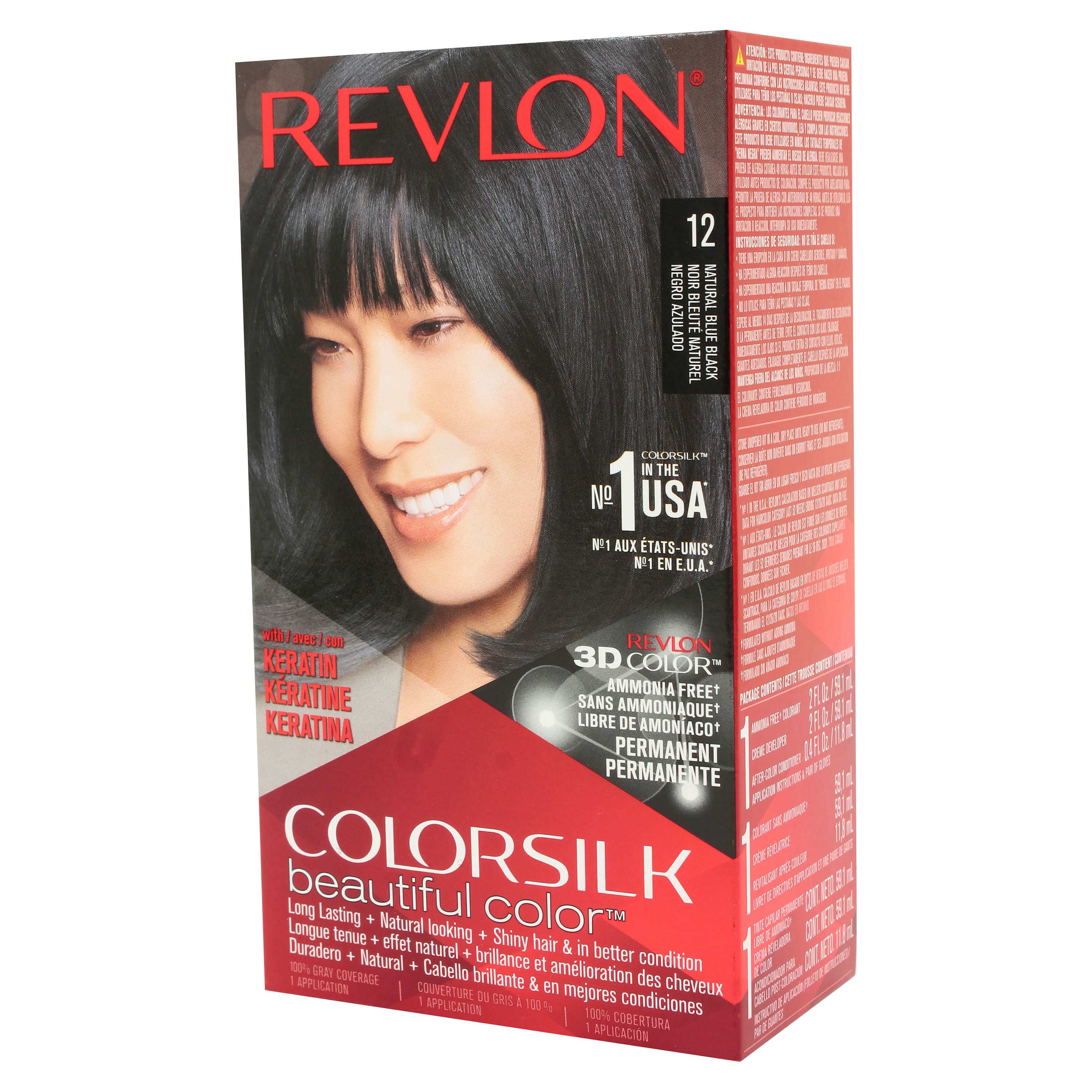 Comprar Tinte Revlon Colorsilk Negro Azulado - 1 Ud | Walmart Guatemala ...