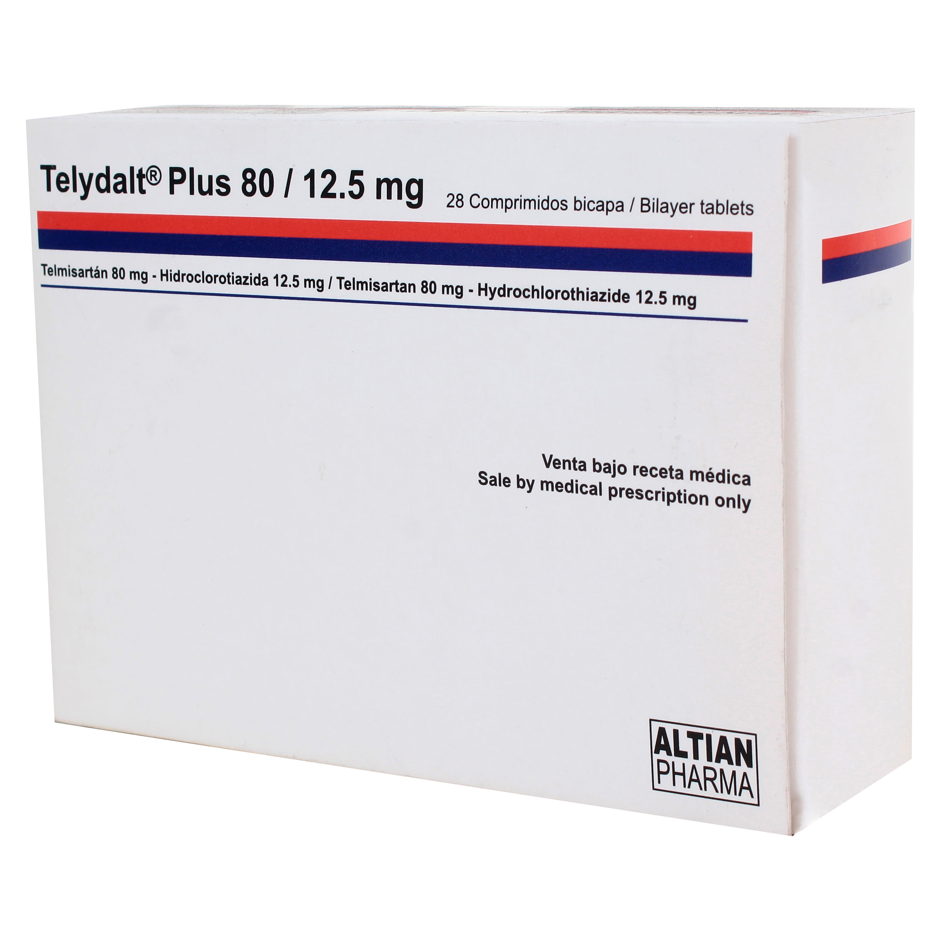 Comprar Telydalt Plus 80 12mg 28 Tabletas | Walmart Guatemala - Walmart ...