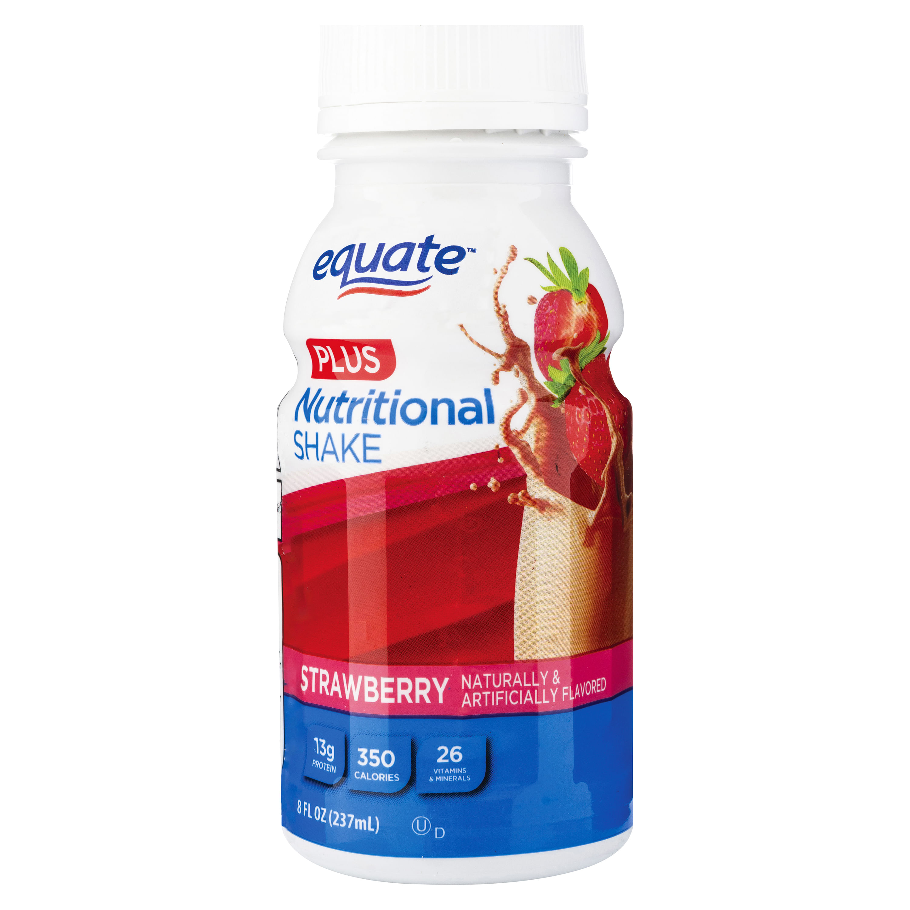 Complemento Equate Plus Strawberry - 237ml - Walmart | Compra en línea