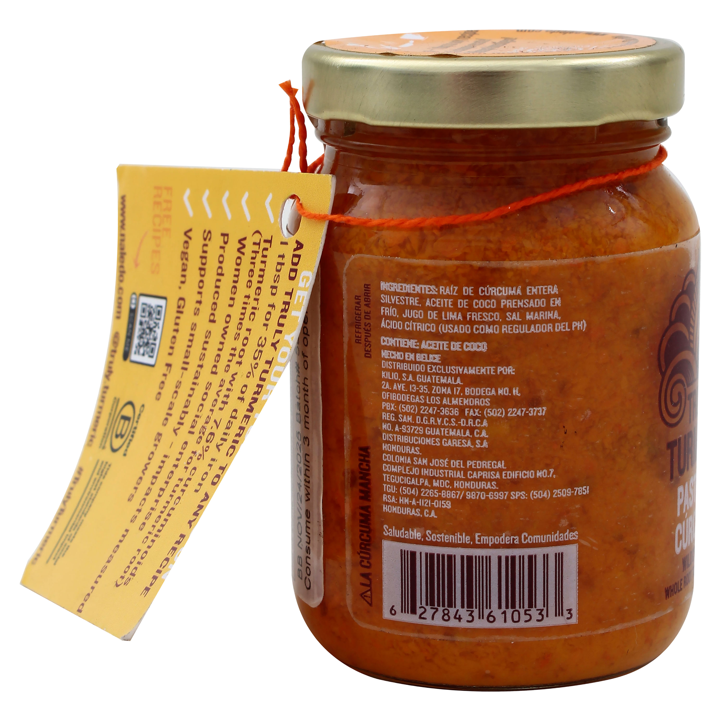 Comprar Pasta Excelencia De Curcuma Truly Tumeric 125gr | Walmart Guatemala