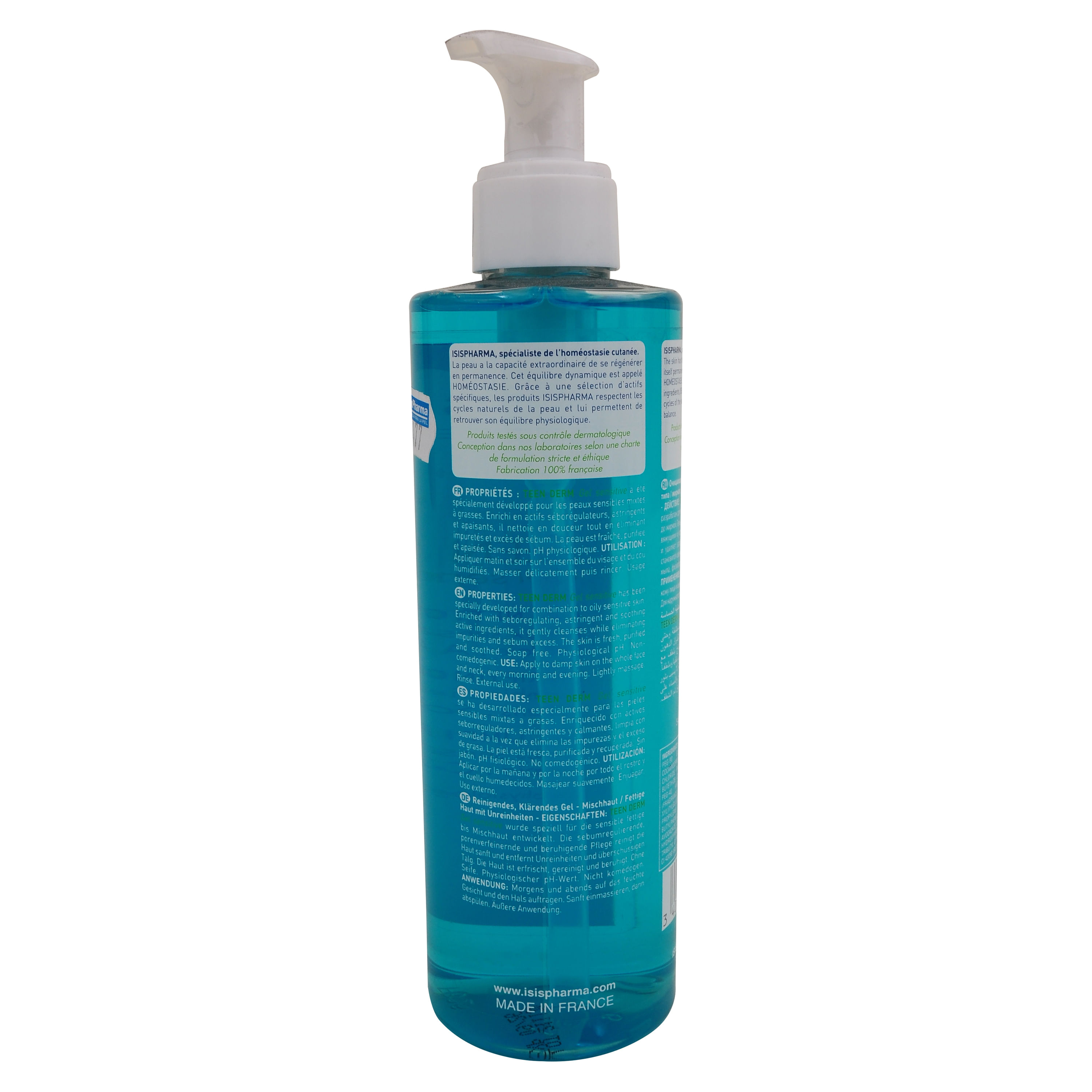 Comprar Teen Derm Isispharma Gel Sensitive 250ml | Walmart Guatemala