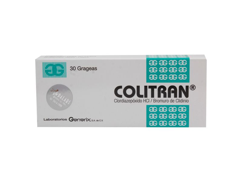 Comprar S Colitran Generix 30 Grageas - Precio Indicado por Unidad ...