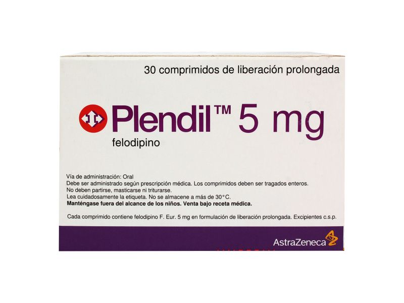 Comprar Plendil 5 Mg 30 Tabletas | Walmart Guatemala