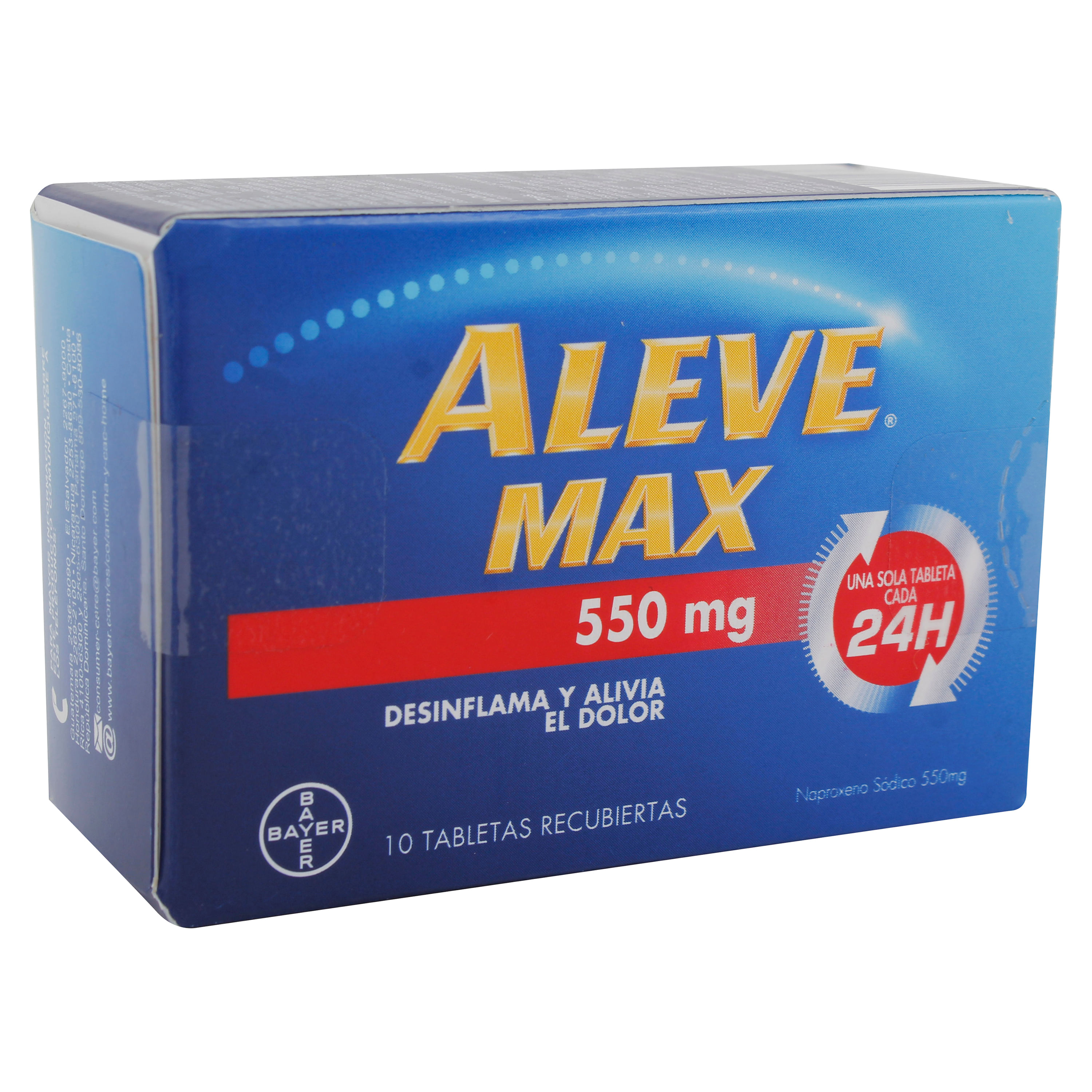 Comprar Tabletas Recubiertas Aleve Max 10 Unidades | Walmart Guatemala ...