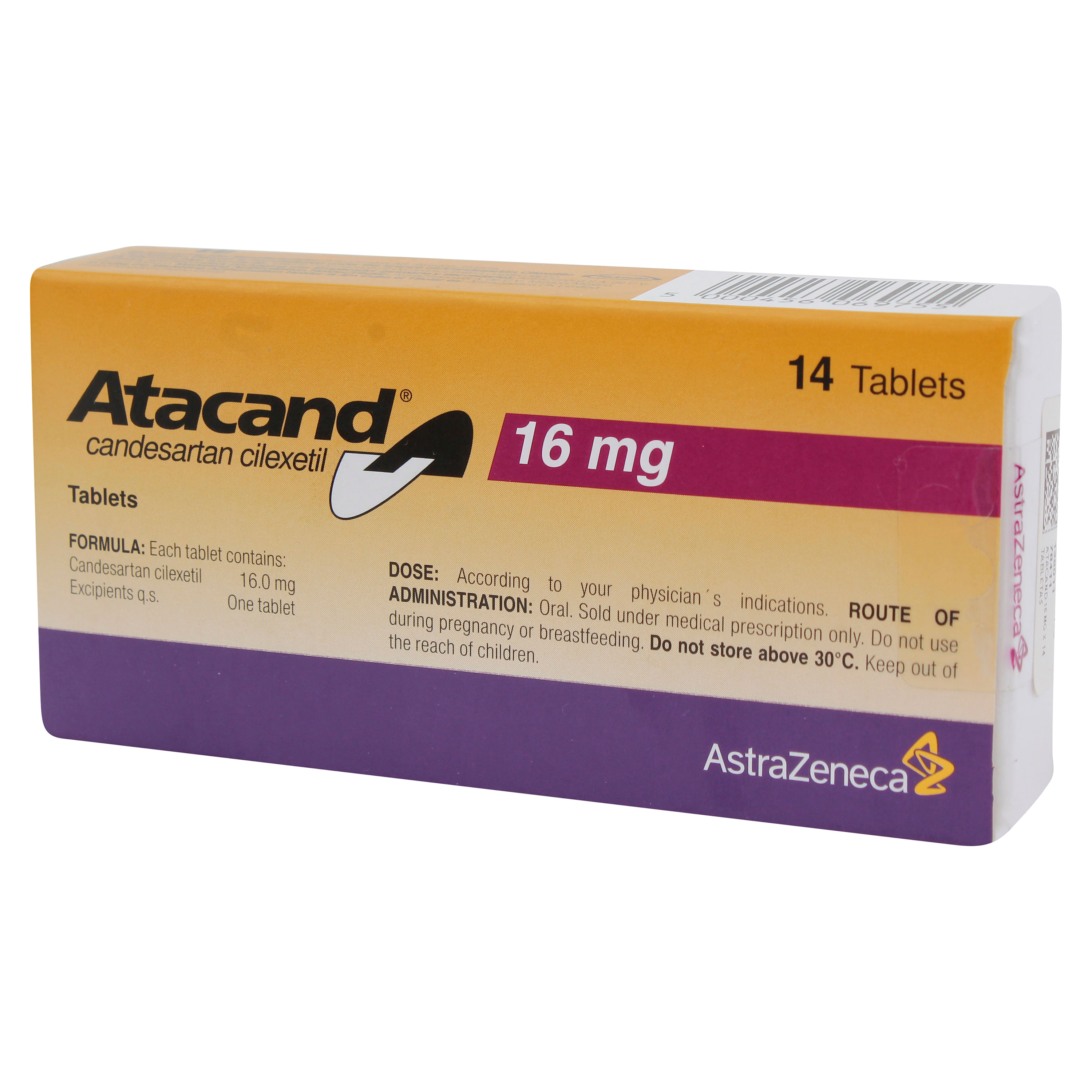 Comprar Atacand 16 Mg 14 Tabletas | Walmart Guatemala