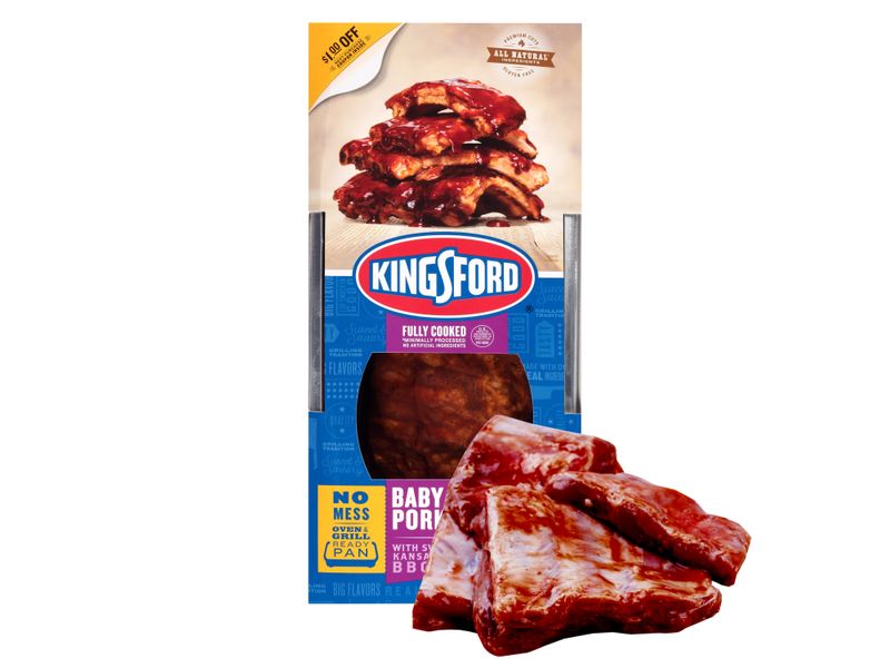 Comprar Baby Back Ribs Kingsford Smoked 24 Oz | Walmart Guatemala
