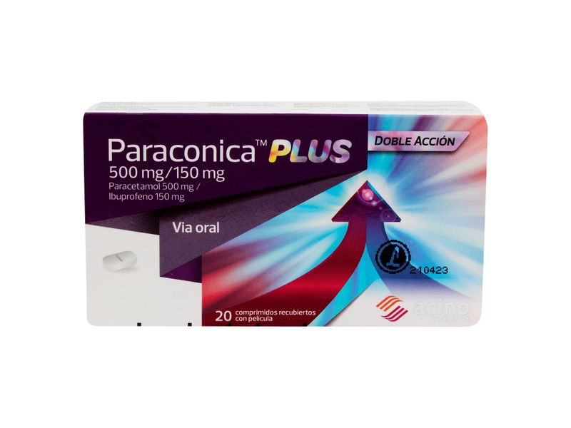 Comprar Paraconica Plus 500 150Mg | Walmart Guatemala
