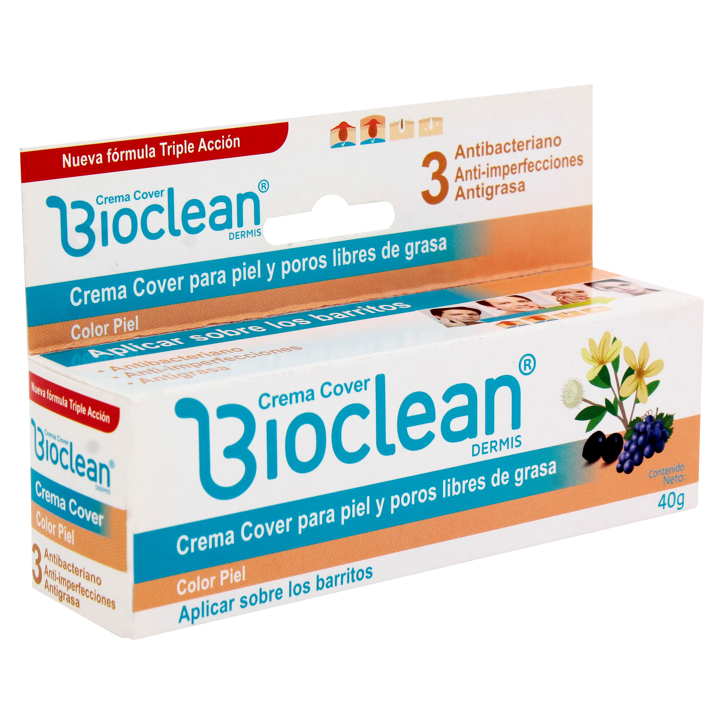 Comprar Crema Bioclean Dermis Cover - 40 g | Walmart Guatemala - Maxi ...