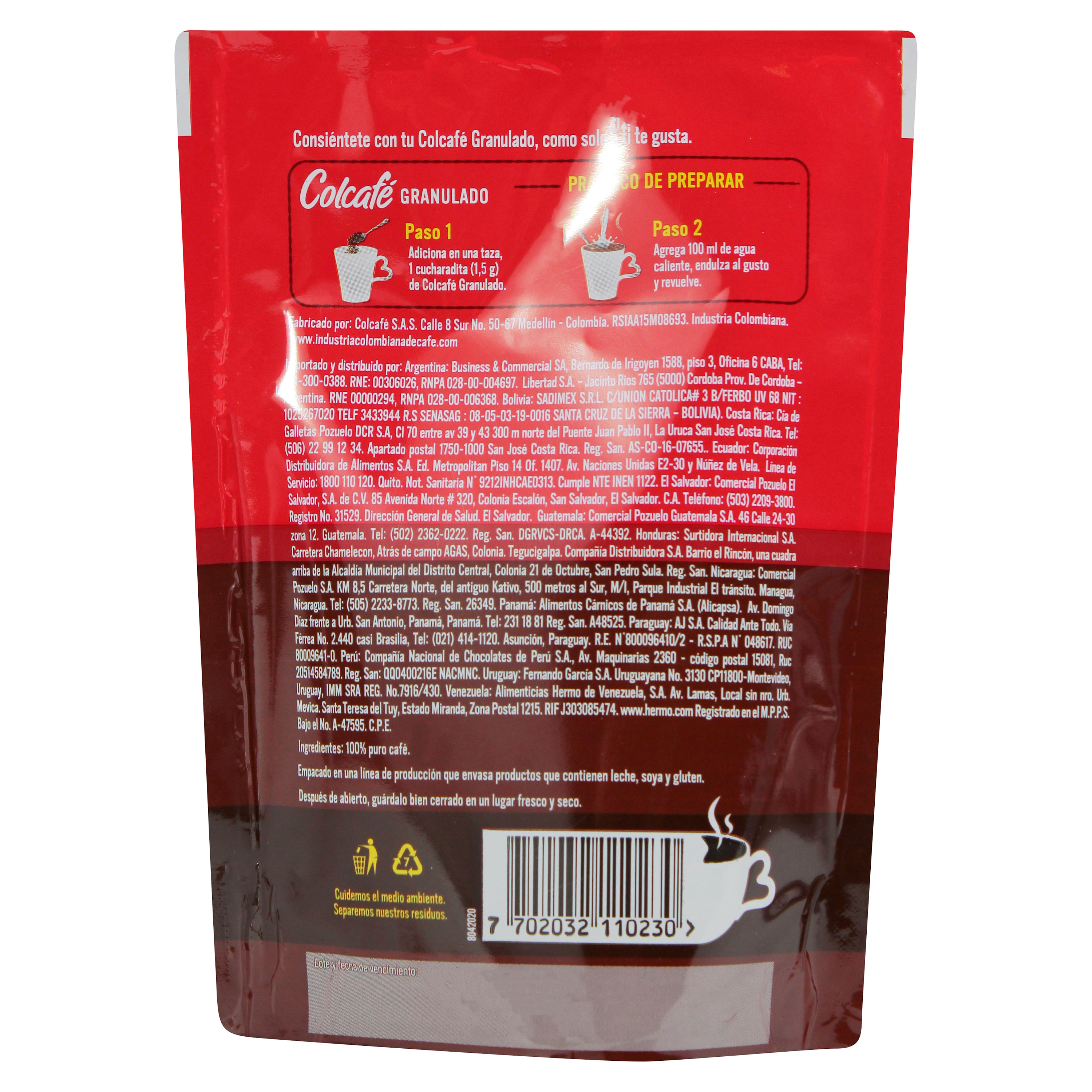 Comprar Café Colcafé Granulado Instantáneo - 50 g | Walmart Guatemala ...