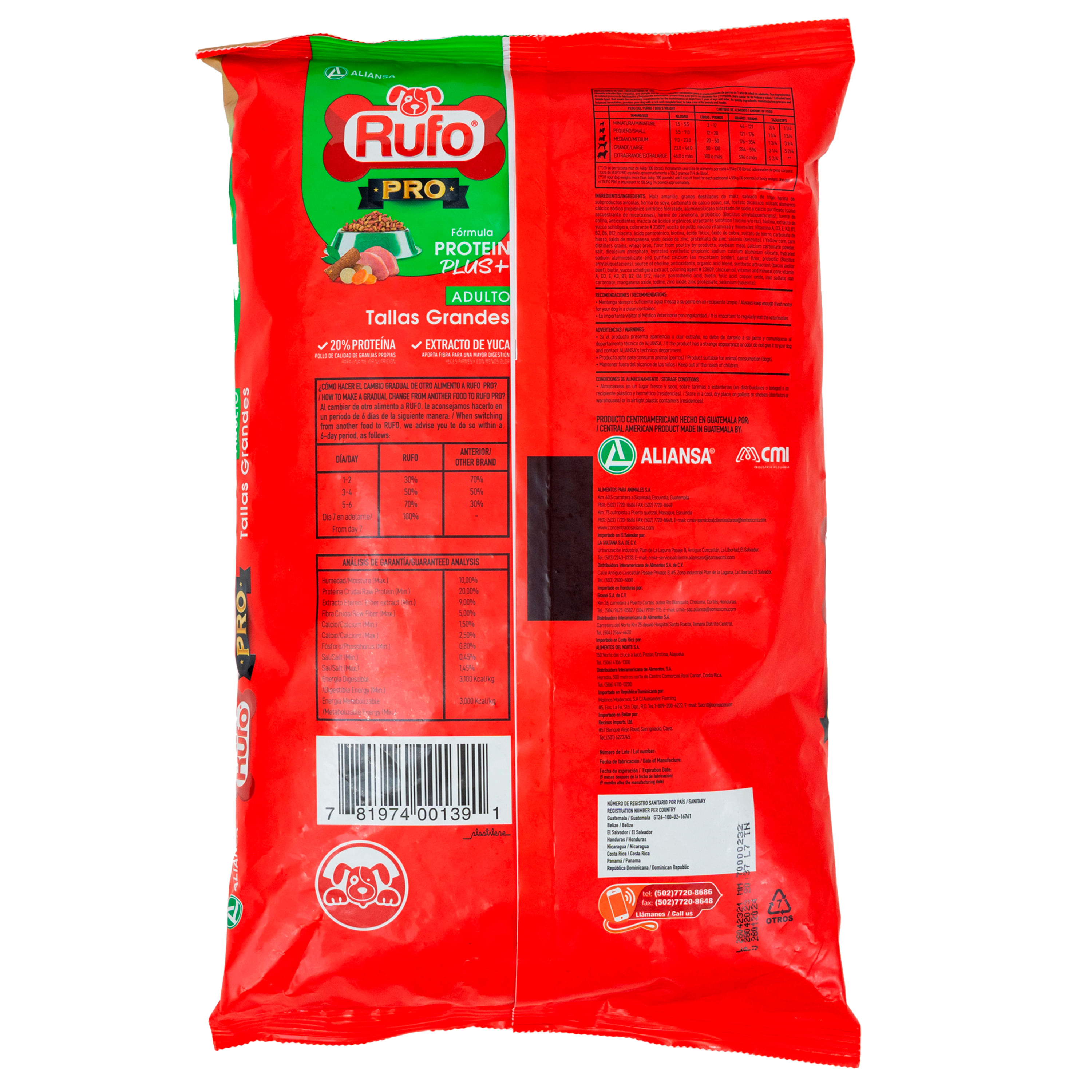 Comprar Alimento Para Perro Marca Rufo Pro Adulto - 997gr | Walmart ...