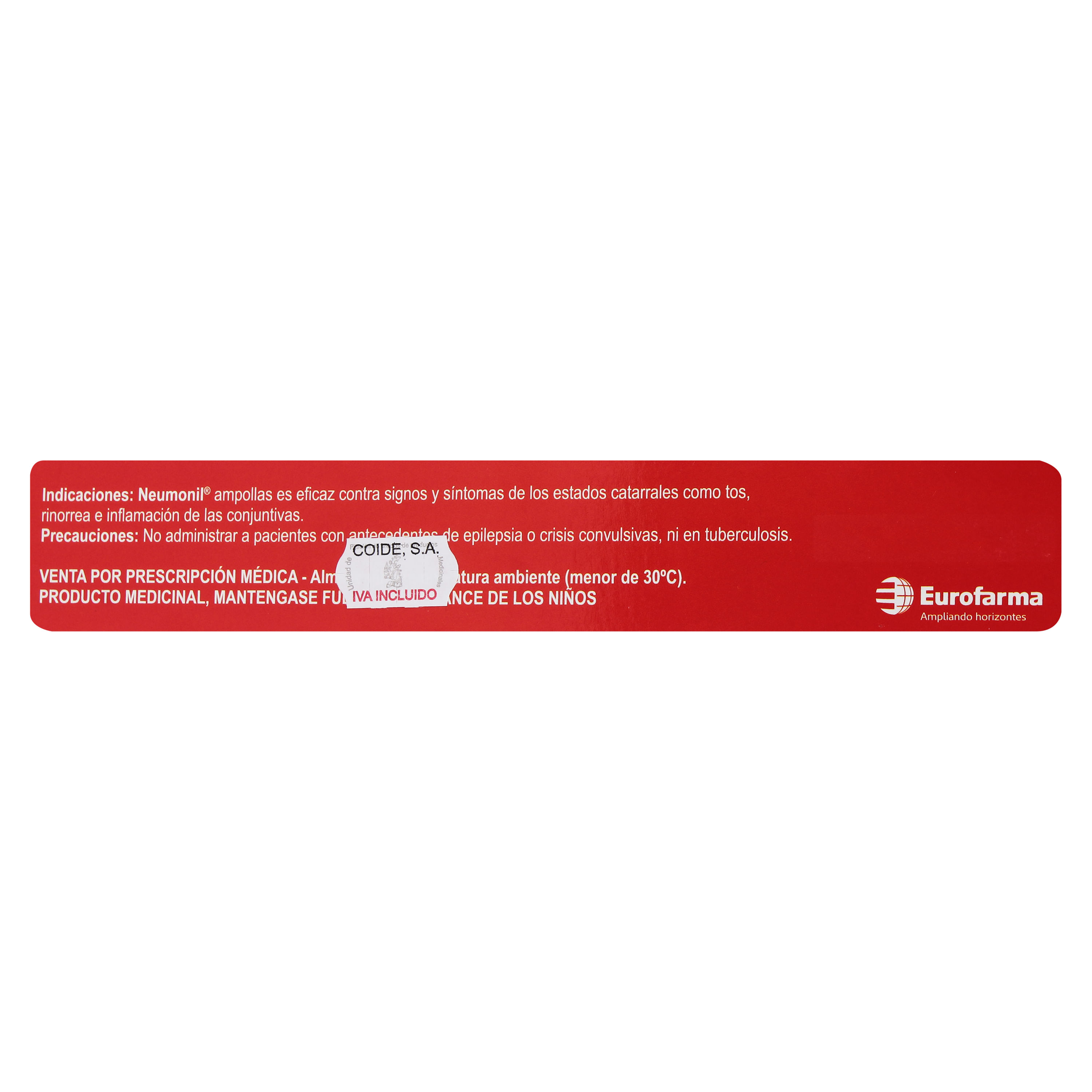 Comprar Neumonil Ampolla + Jeringa | Walmart Guatemala - Walmart ...