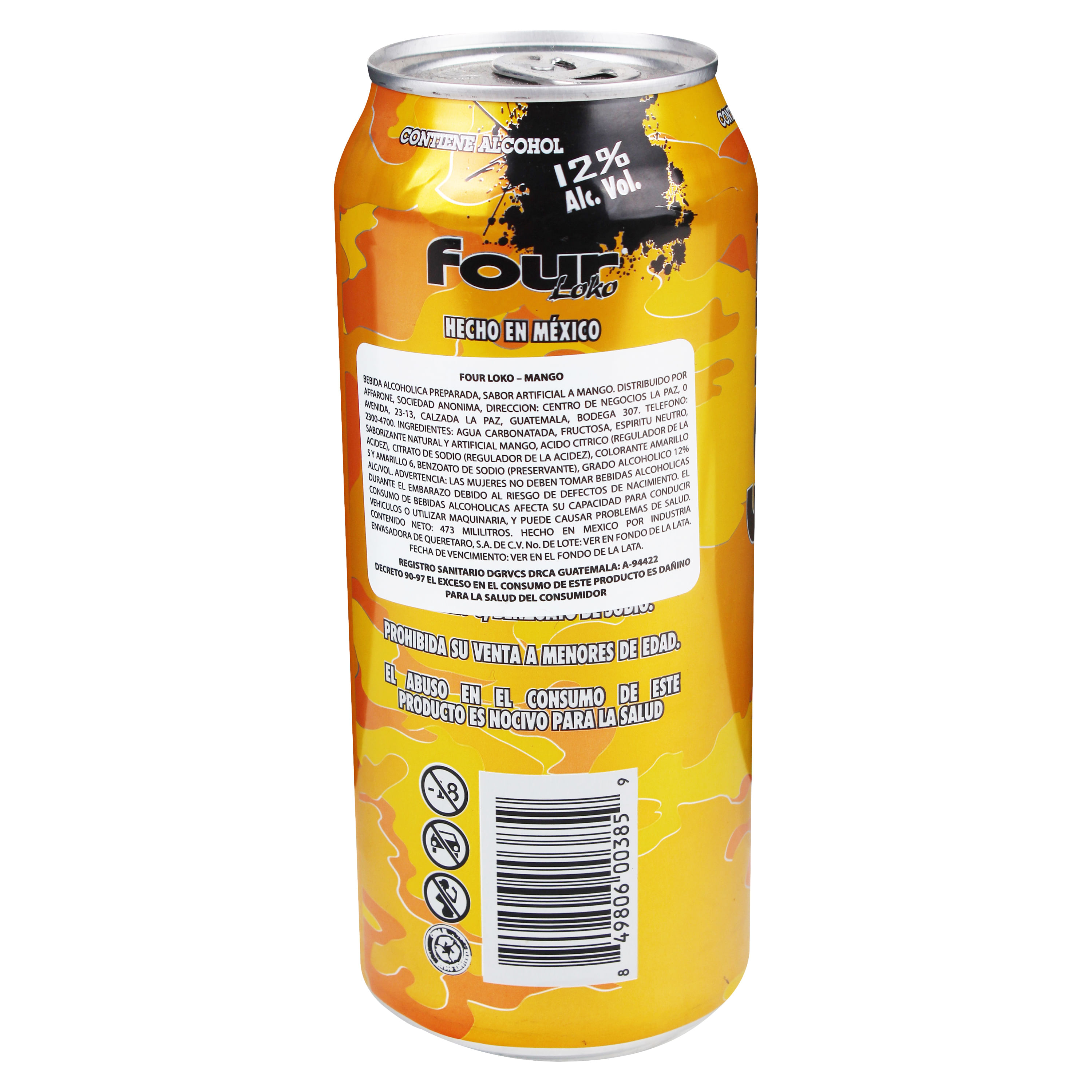 Four Loko Mango Unidad 473ml