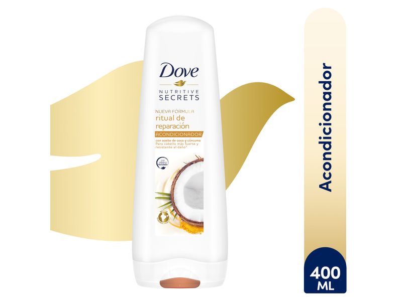 Comprar Acondicionador Dove Reparacion Coco Y Curcuma 400 Ml | Walmart ...