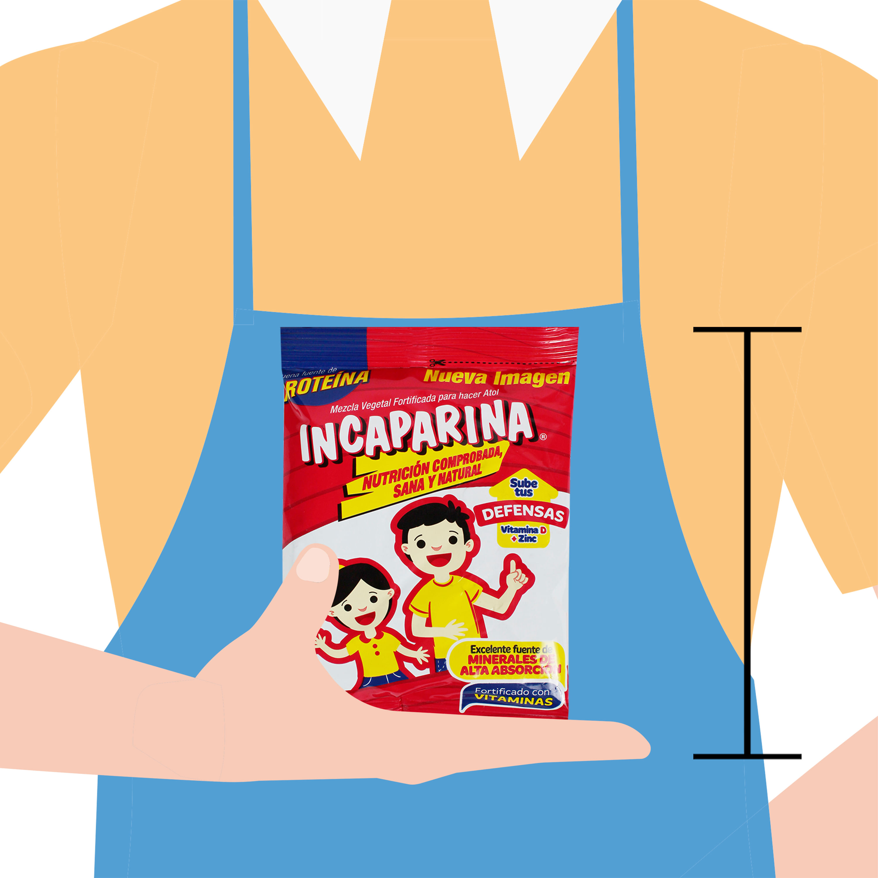 Comprar Mezcla fortificada Incaparina para atol con vitamina D y zinc ...