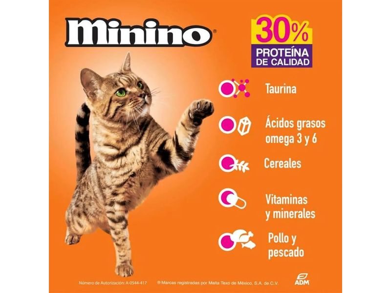 Comprar Alimento Seco Minino Para Gato Con Pollo Y Pescado - 1.3kg ...