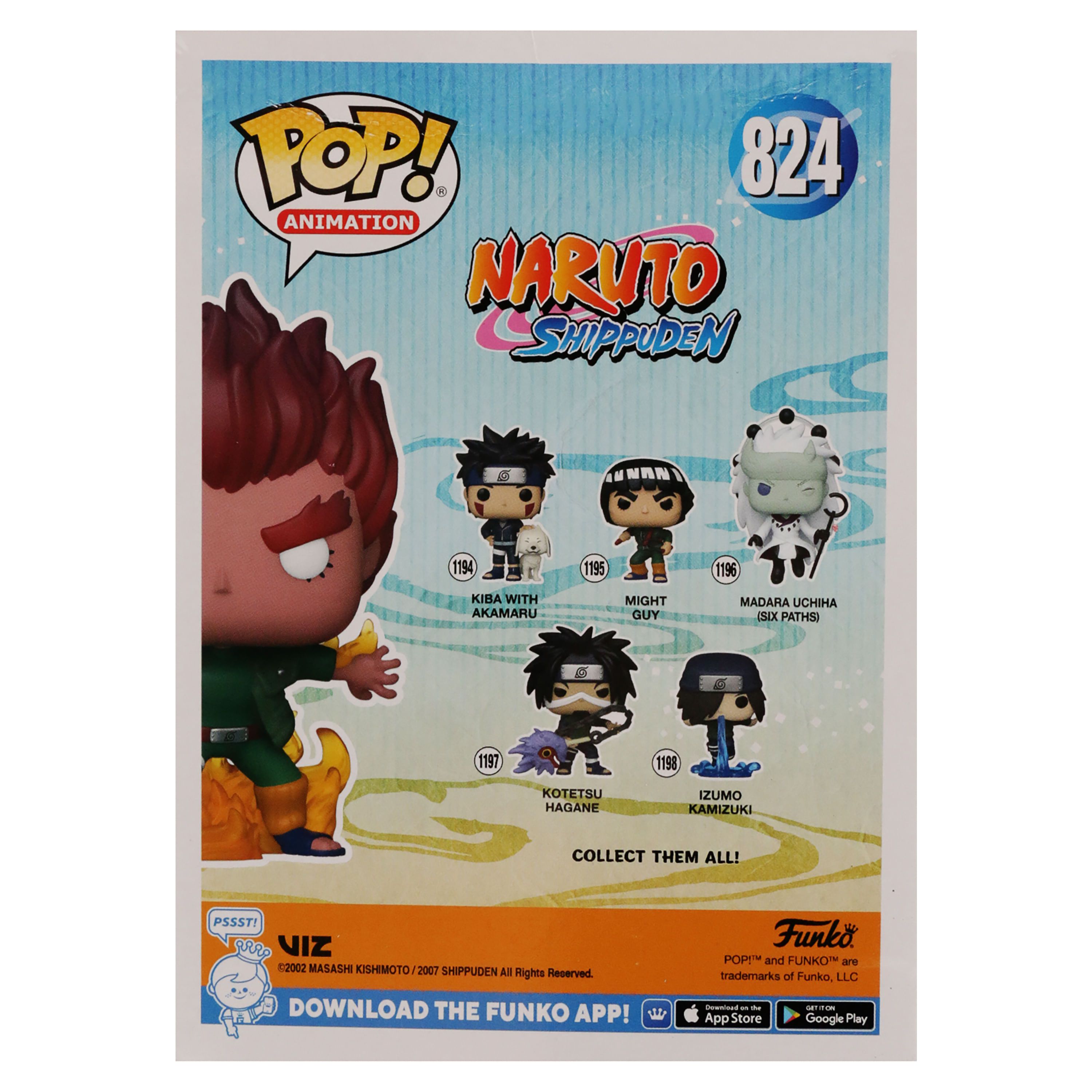 Comprar Figura Coleccionable Funko Naruto Eight Gates Gai | Walmart ...