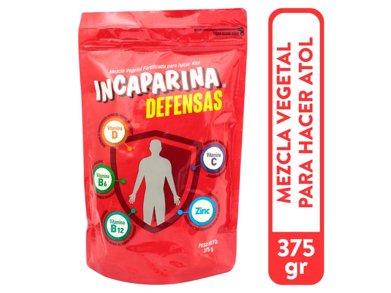 Comprar Mezcla Para Atol Incaparina Defensas 375gr | Walmart Guatemala