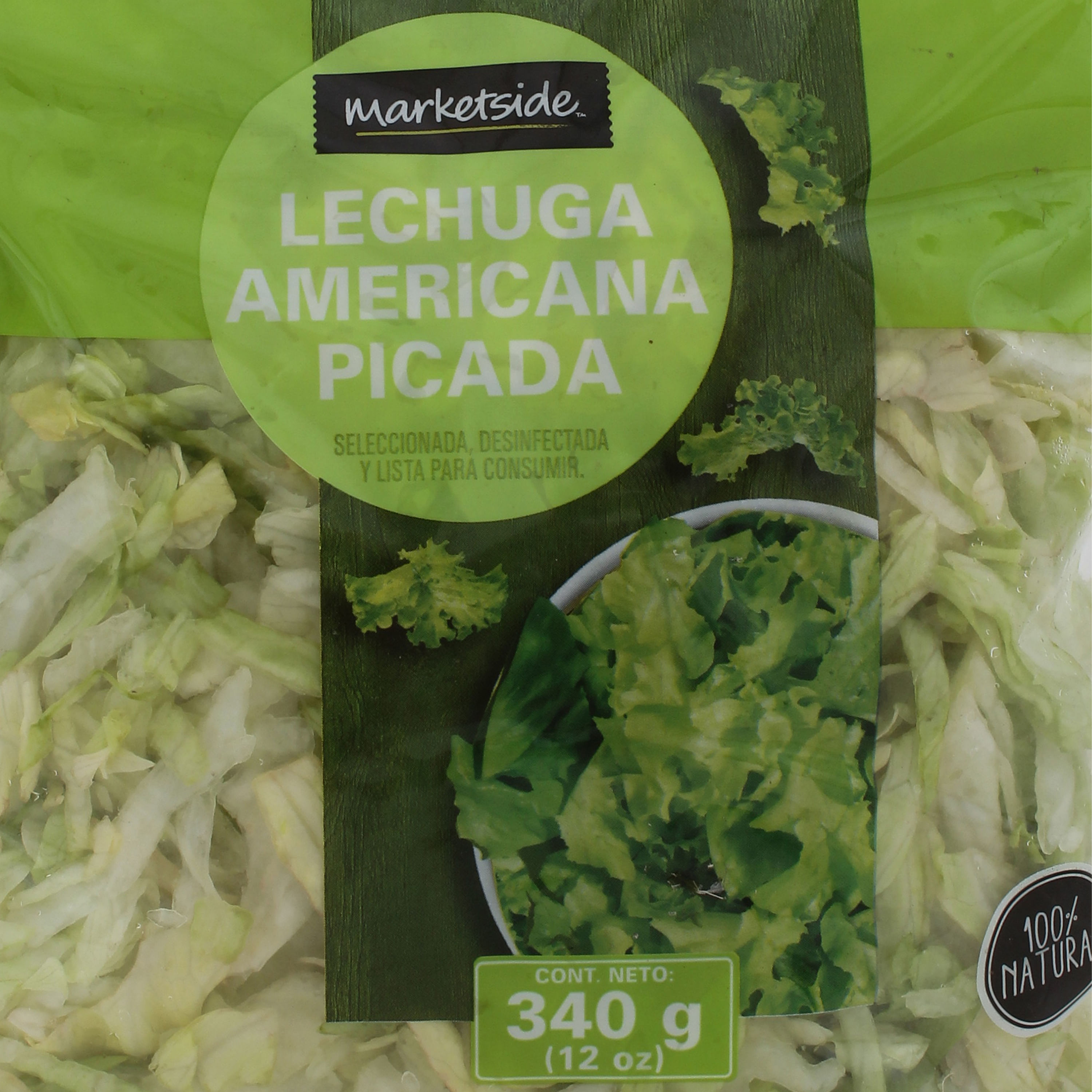 Comprar Lechuga Americana Picada Marketside | Walmart Guatemala
