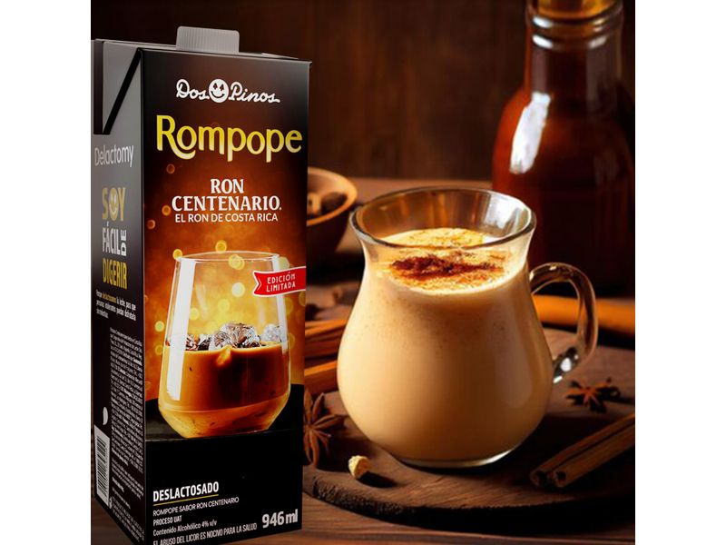 Rompope Ron Centenario Dos Pinos 946ml