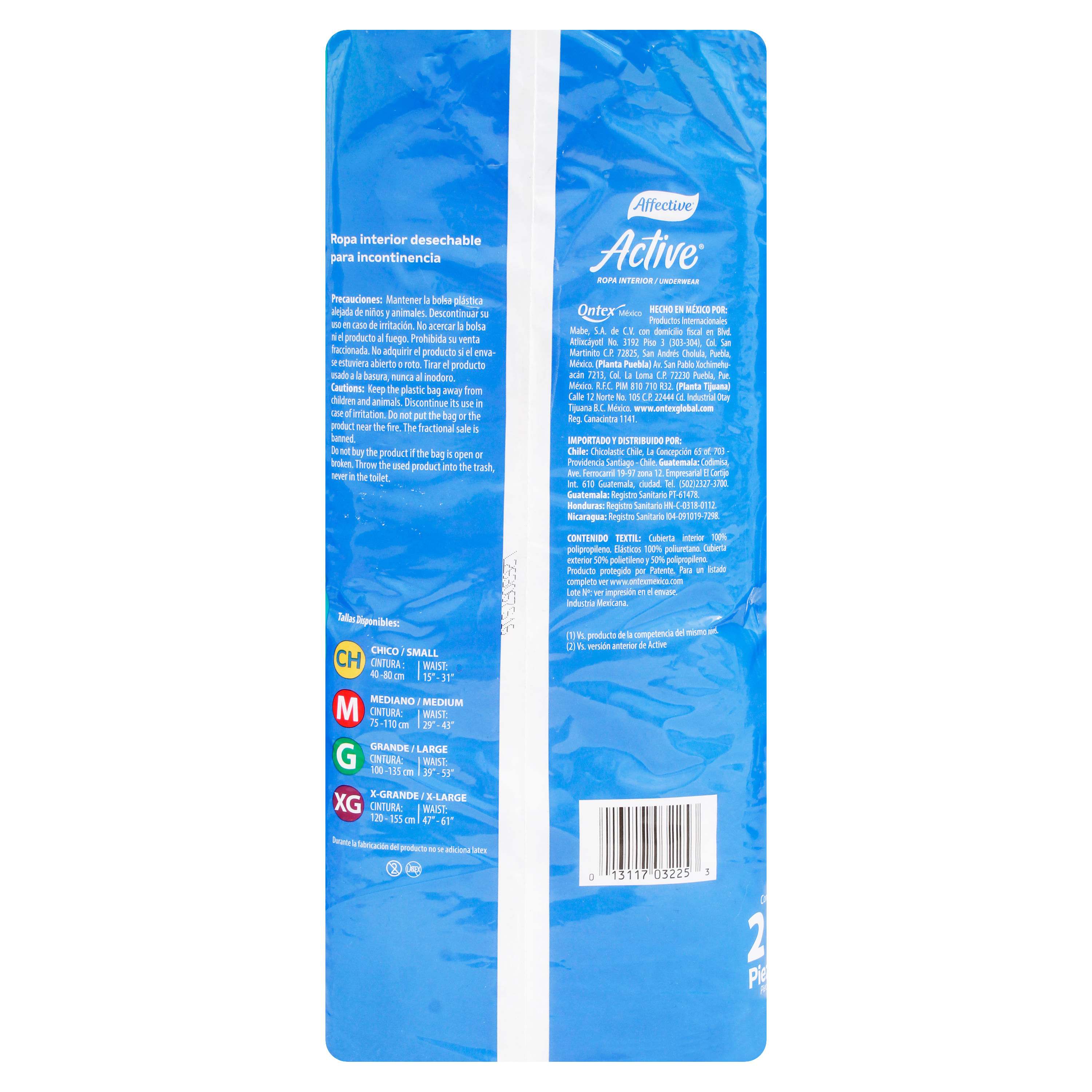 Affective Active Ropa Interior M 20 Und