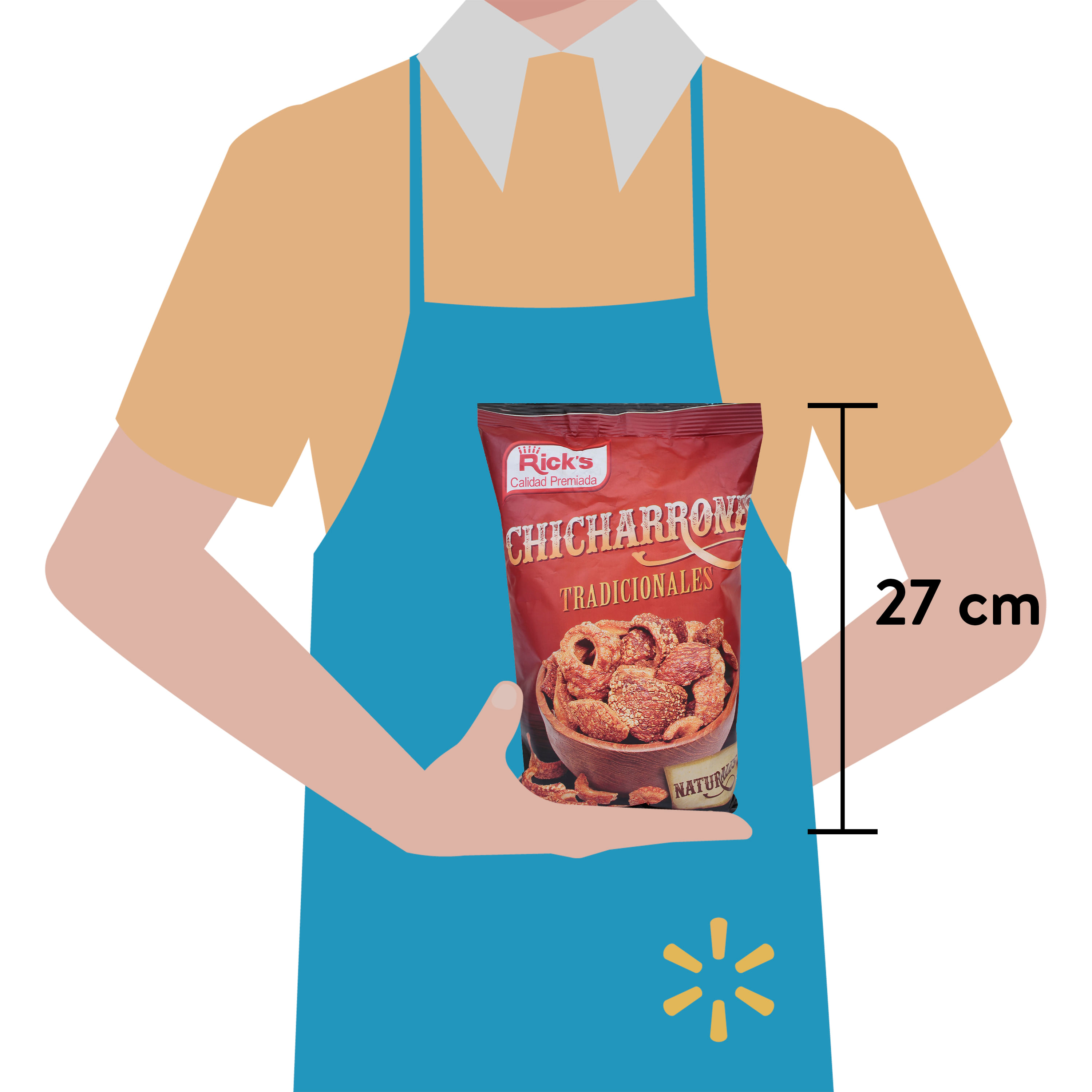 Comprar Snack Ricks Chicharrón Tradicional - 120 g | Walmart Guatemala ...