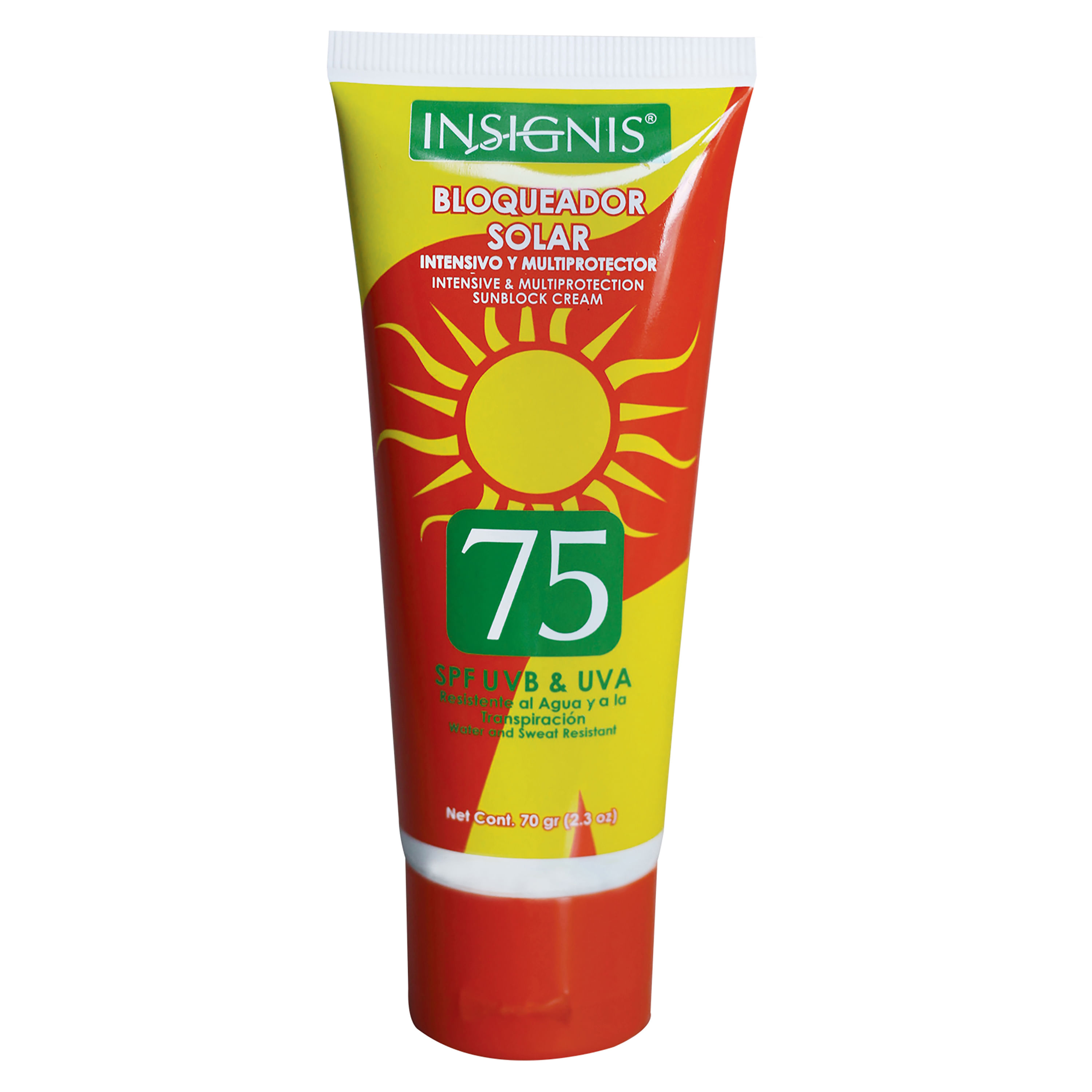 Comprar Protector solar Insignis intensivo FPS 75 - 70 g | Walmart ...