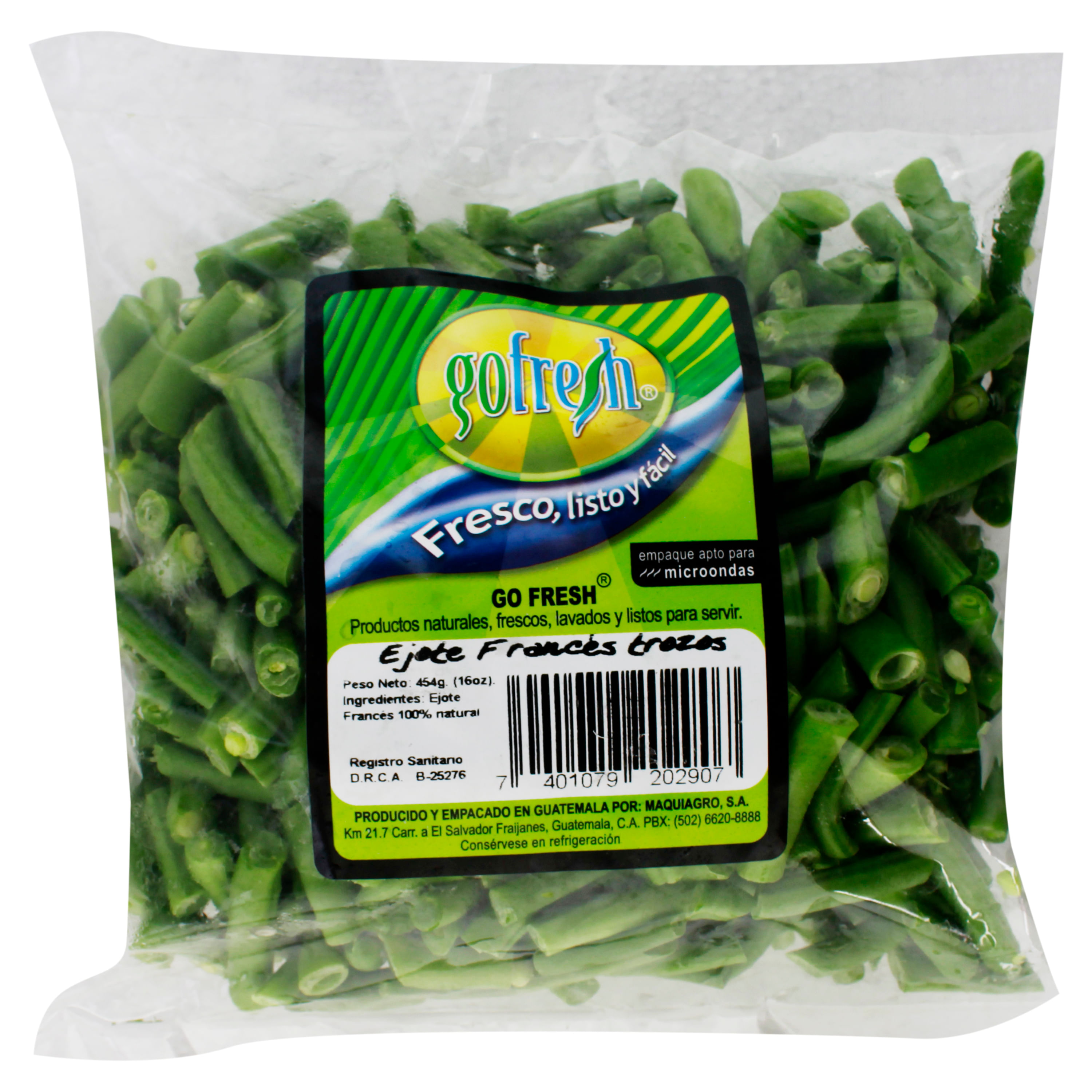Comprar Ejotes Go Fresh Precortado - 1lb | Walmart Guatemala - Maxi ...