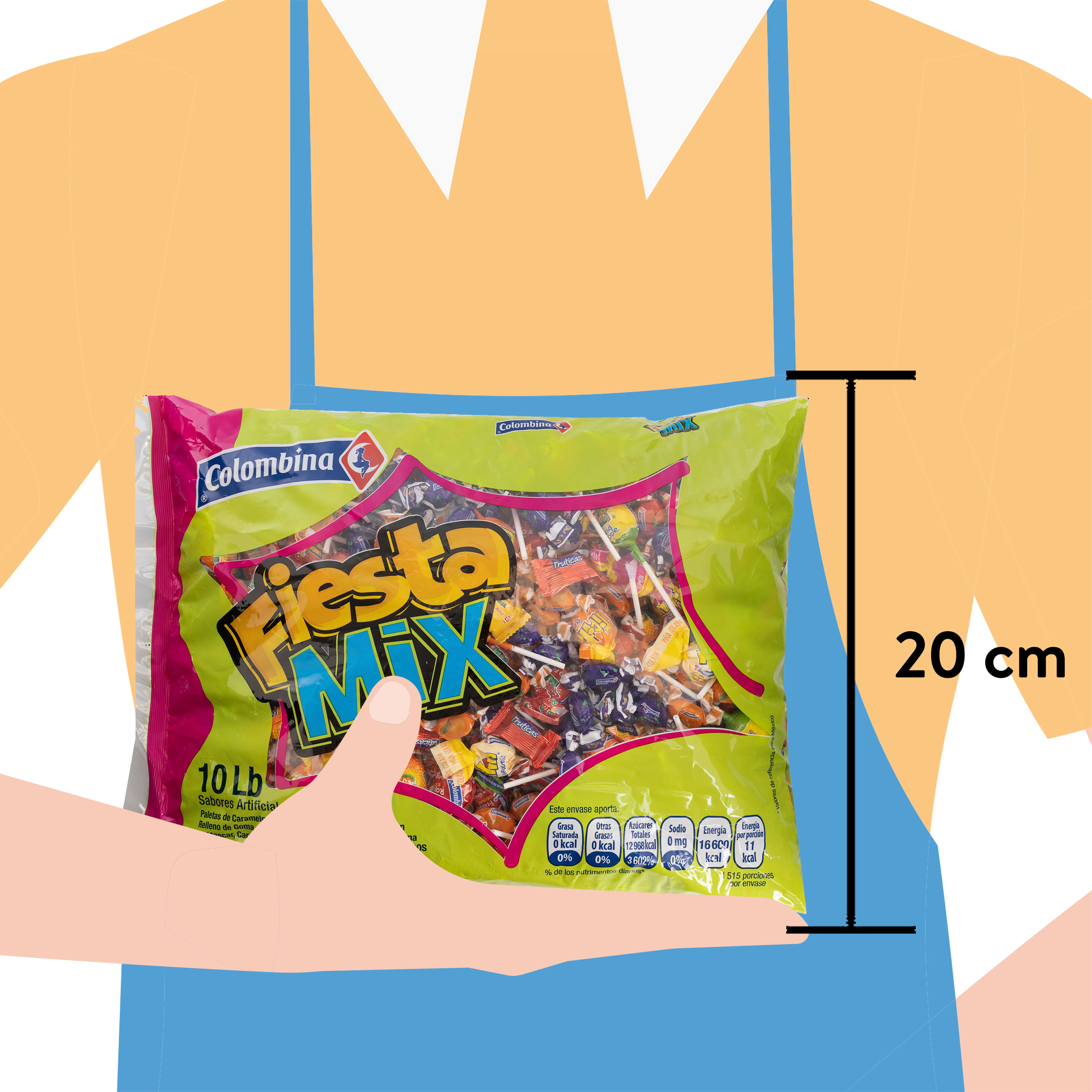 Comprar Dulces Colombina fiesta mix sabores surtidos - 4500 g | Walmart ...