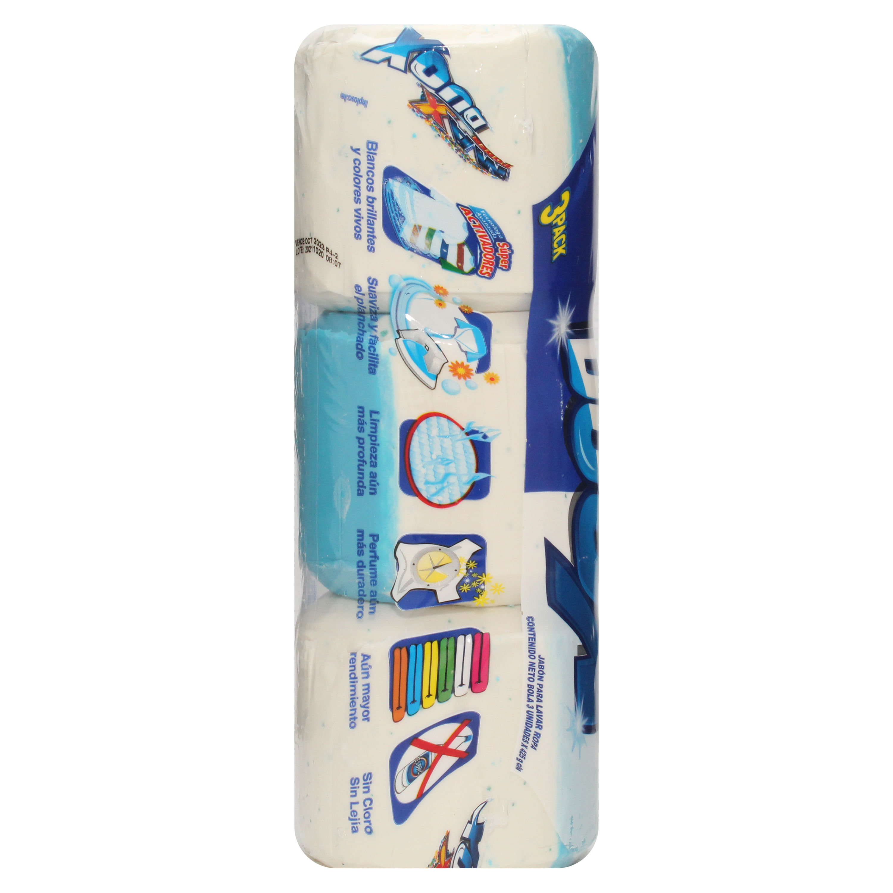 Comprar Jabón Max Poder Duox Azul 3Pk 1275Gr | Walmart GT - Maxi ...