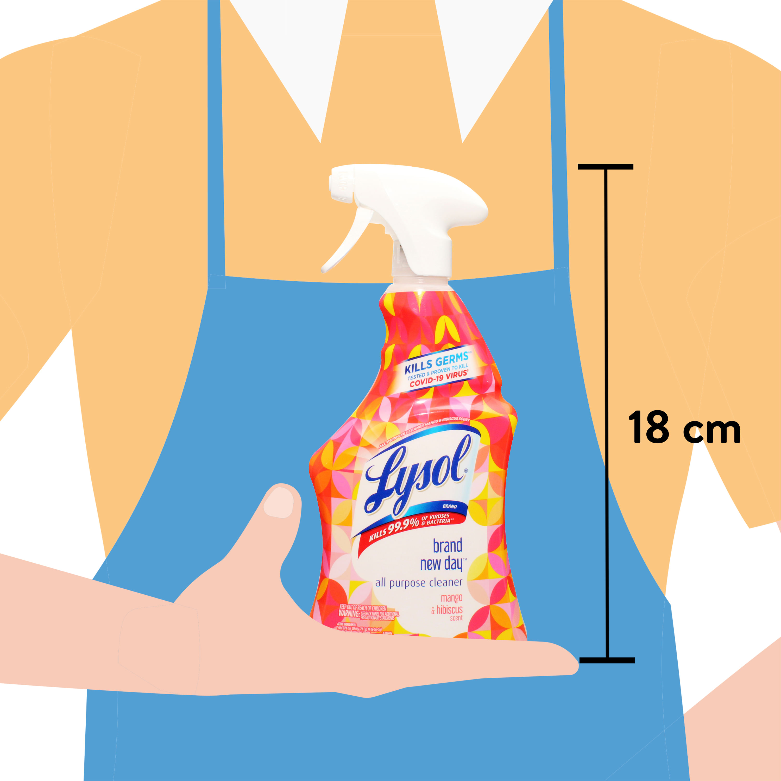 Lysol Apc Mango 561 Ml