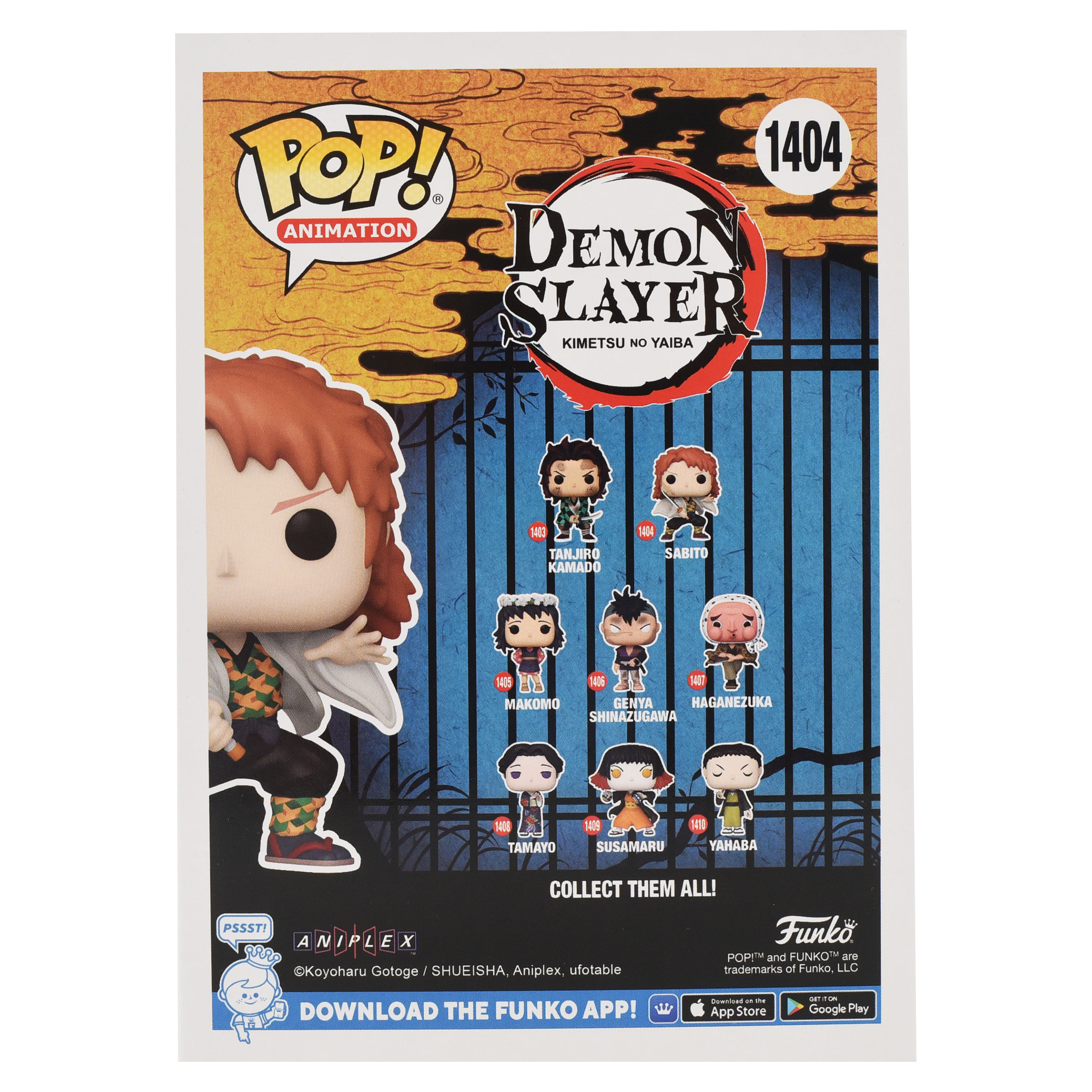 Funko Demon Slayer Sabito No Mask