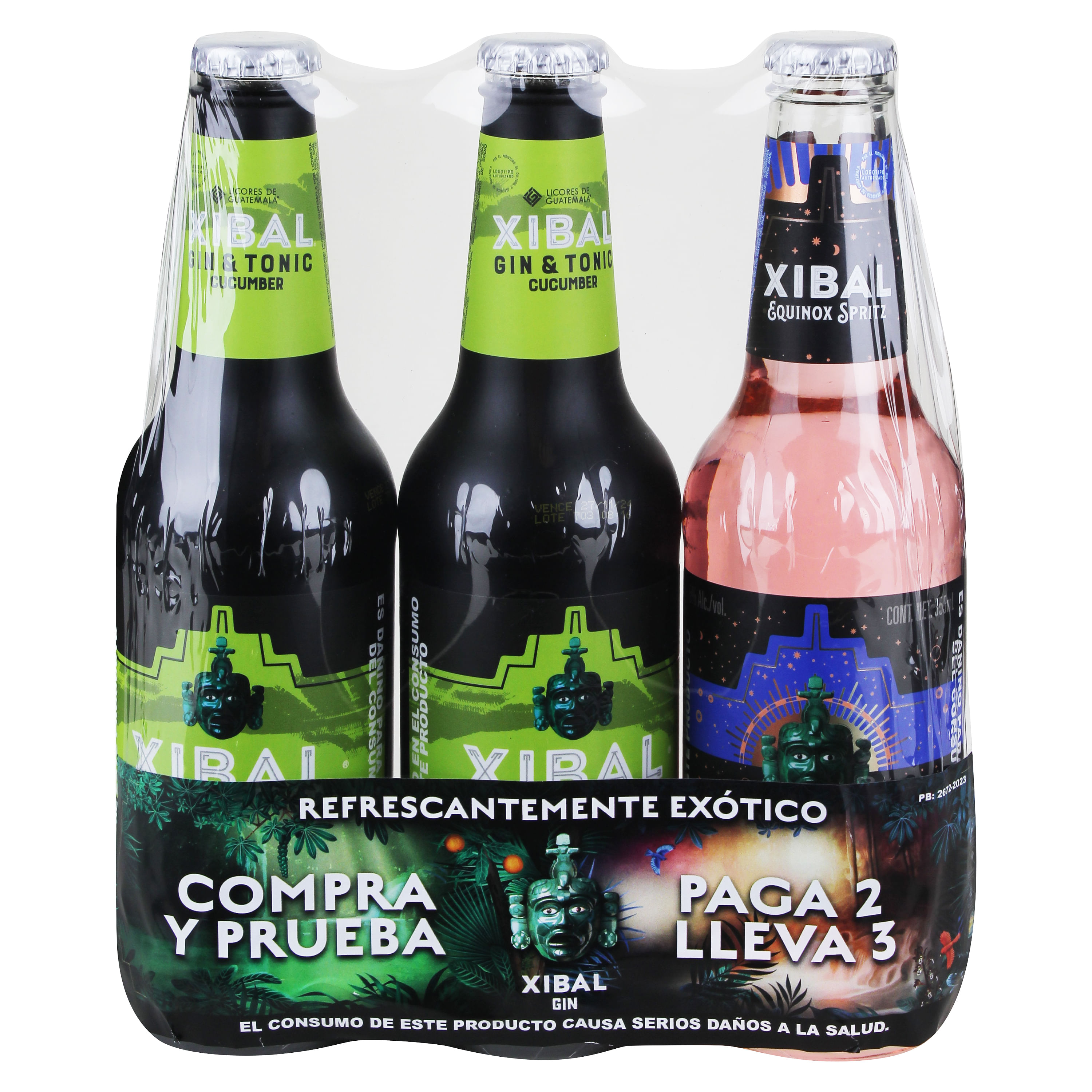 3pack 2 Xibal Rtd Y Equinox Rtd 1065 Ml - Maxi Despensa | Guatemala