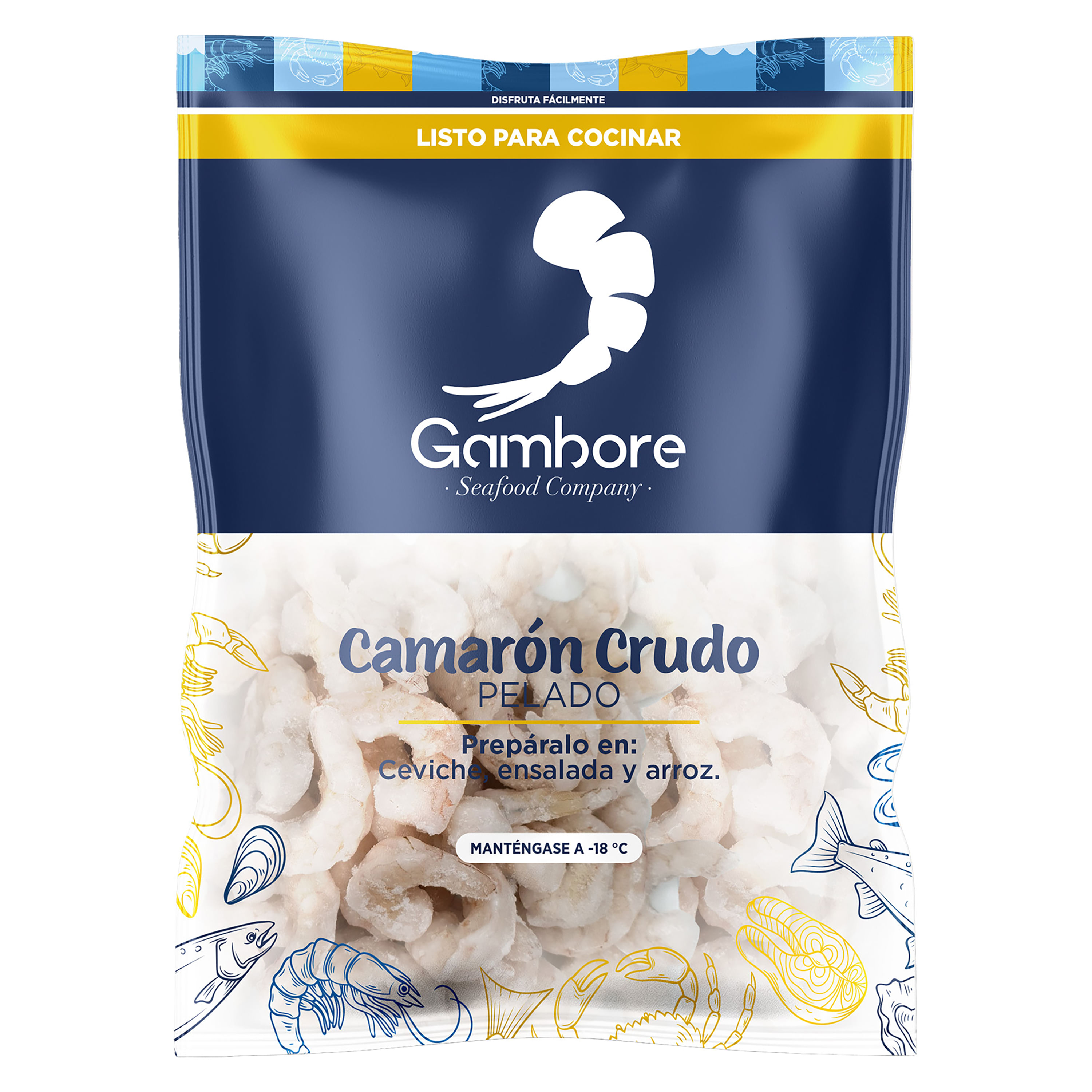 Comprar Camaron Crudo Pequeño Pelado Gambore - 8 onz | Walmart Guatemala - Walmart | Guatemala